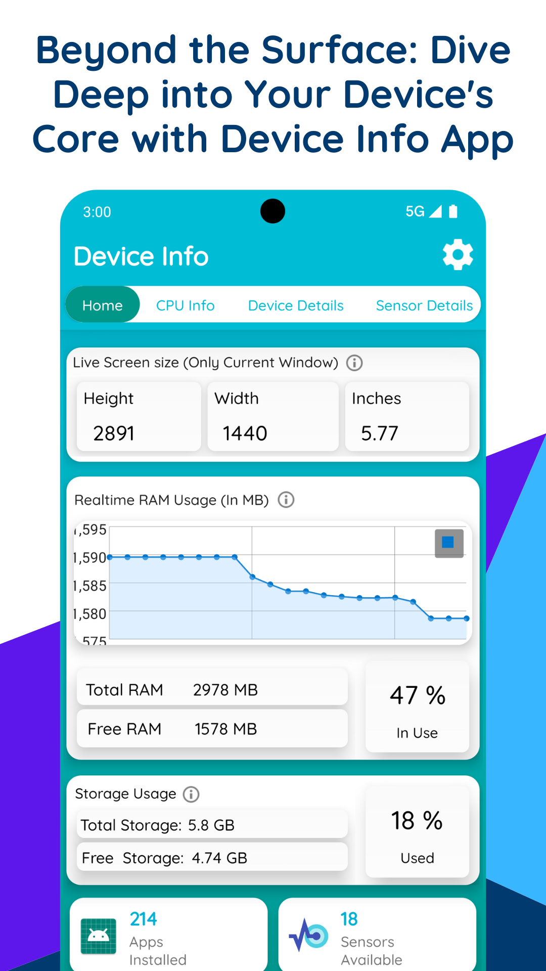 Aplicación Device Info - Find Your Device Information en Amazon Appstore