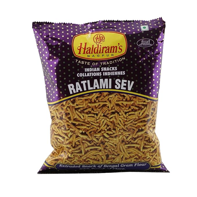 Haldiram's -Namkeen Ratlami Sev, 150g Pouch : Amazon.in: Grocery & Gourmet Foods