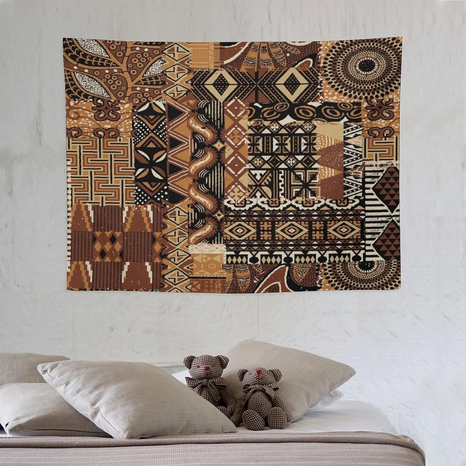 Amazon.com: ZhiRain African Tribal Tapestry Wall Hanging Vintage ...