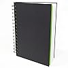 STATIONERY ISLAND Sketch Pad, A5 Sketch Book 180 g/m² Thick Paper, 100 Pages / 50 Sheets Spiral ...