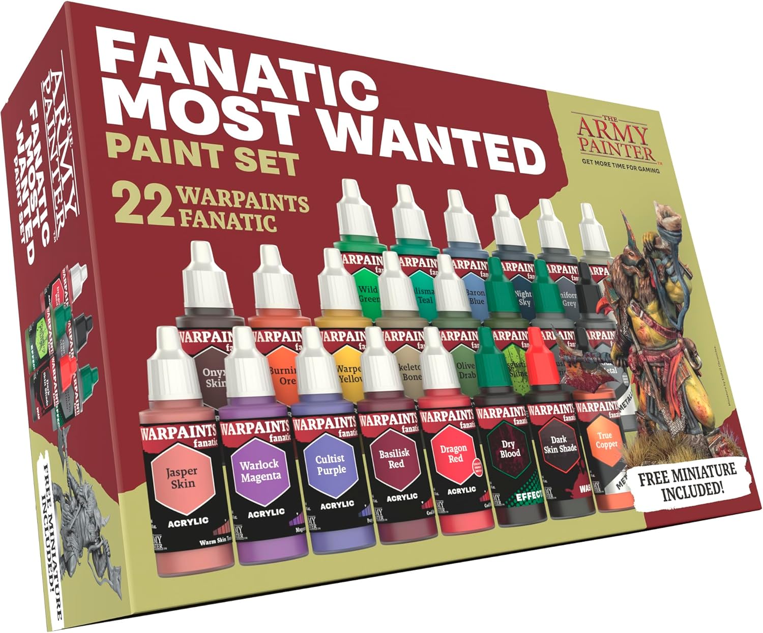 Amazon.com: The Army Painter, Warpaints Fanatic Most Wanted Paint Set ...