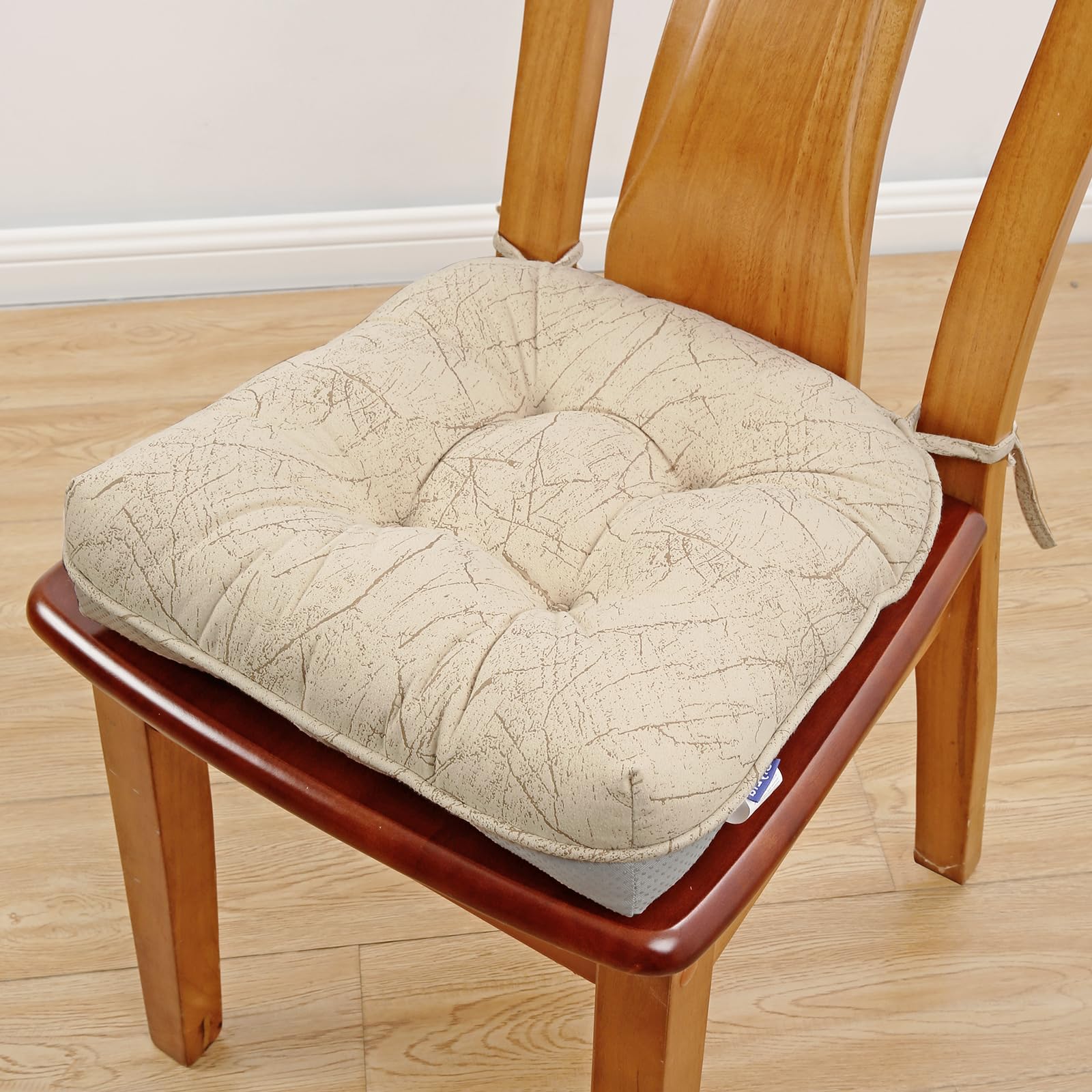 Amazon.com: Glyzia Modern Design 3" Thick Chair Cushions for Dining ...