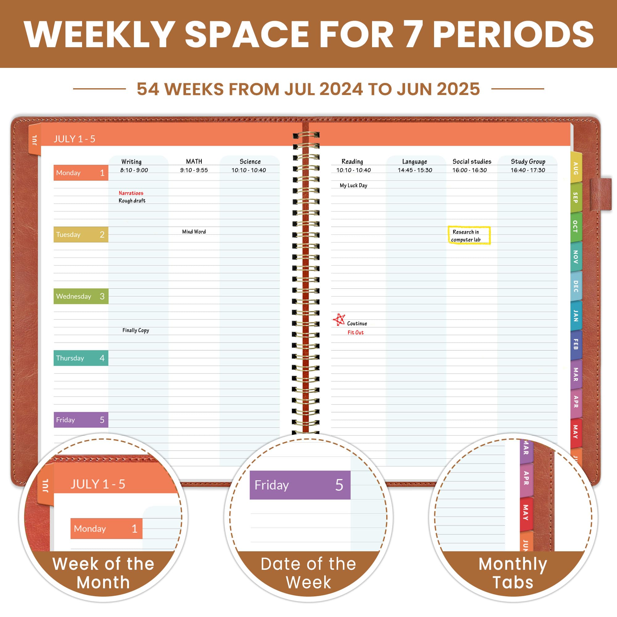 Snapklik.com : Teacher Planner 2024-2025 Academic Year, SUNEE Lesson ...