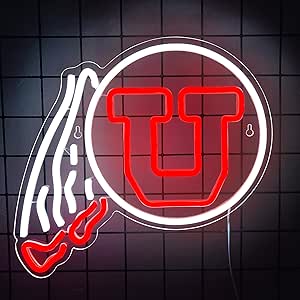 University Neon Sign for Wall Decor University Football Team Neon Light ...