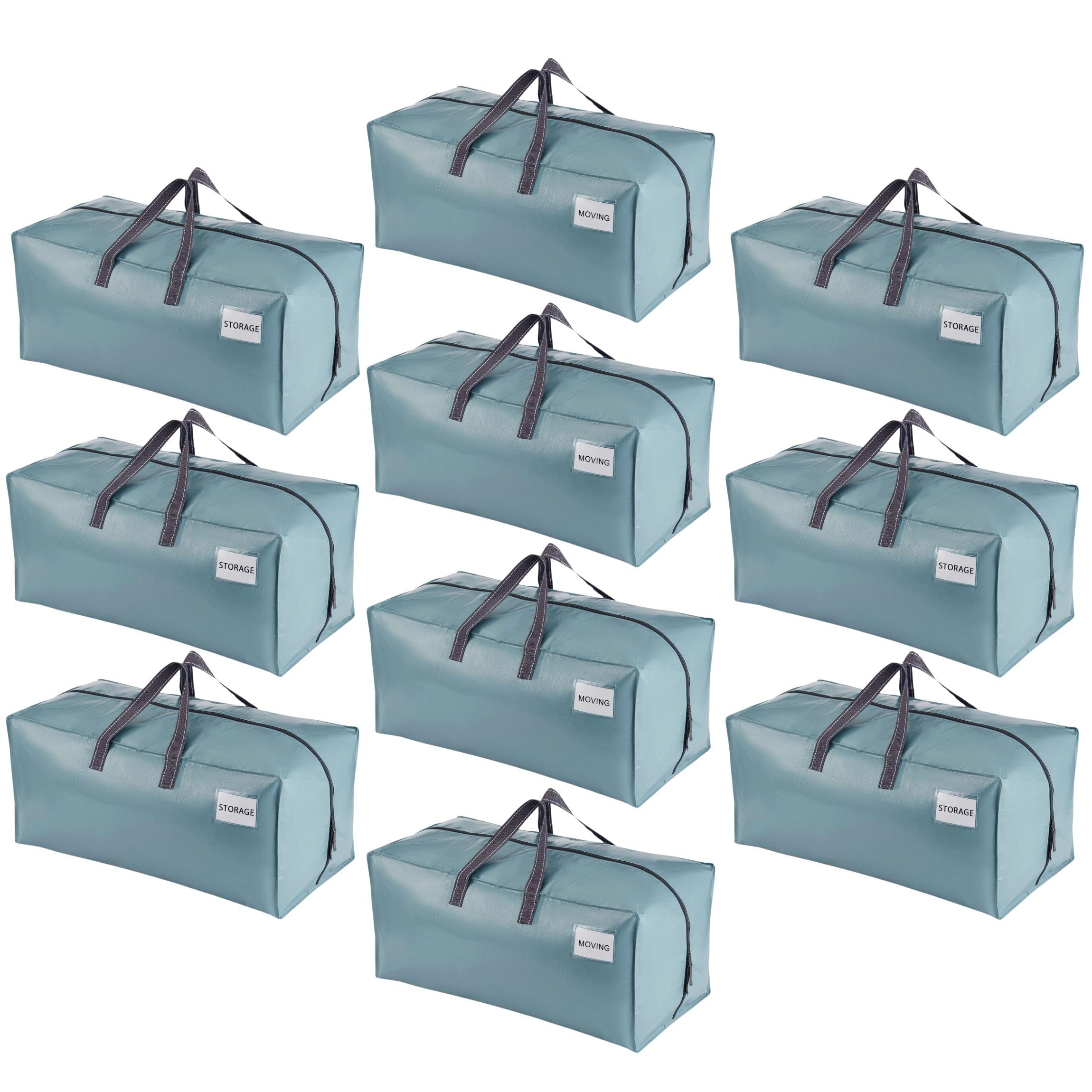 Amazon.com: VENO 10 Pack Moving Bags w/Backpack Straps, Heavy Duty ...