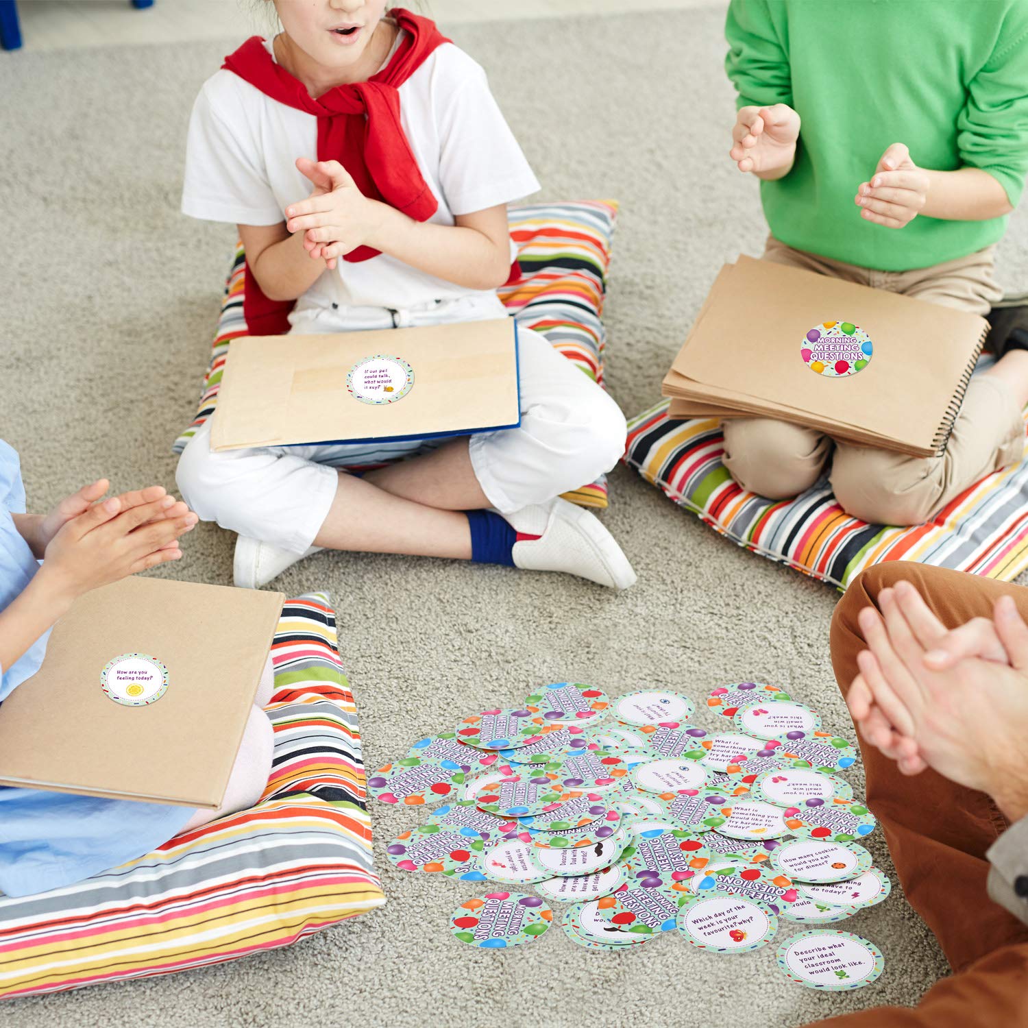 Buy 50 Morning Meeting Chips Questions Cards For Students Classroom buy-50-morning-meeting-chips-questions-cards-for-students-classroom