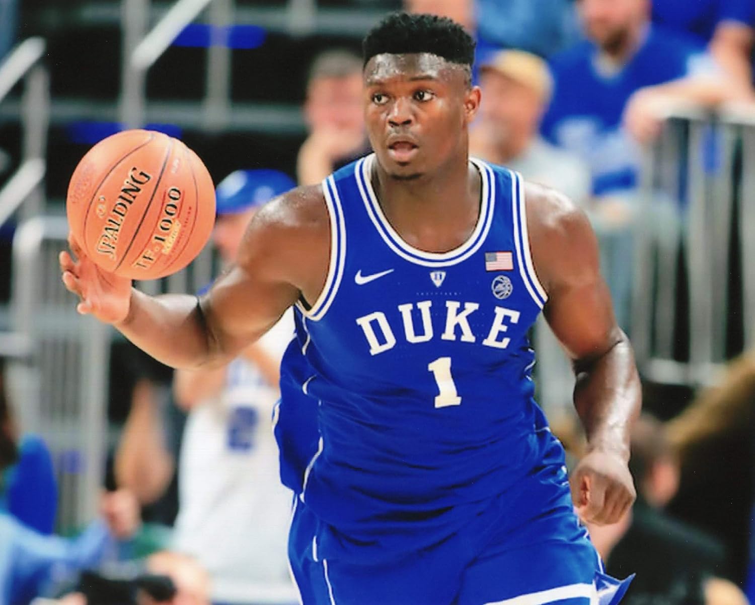 ZION WILLIAMSON DUKE BLUE DEVILS BASKETBALL 8X10 SPORTS ACTION PHOTO ...