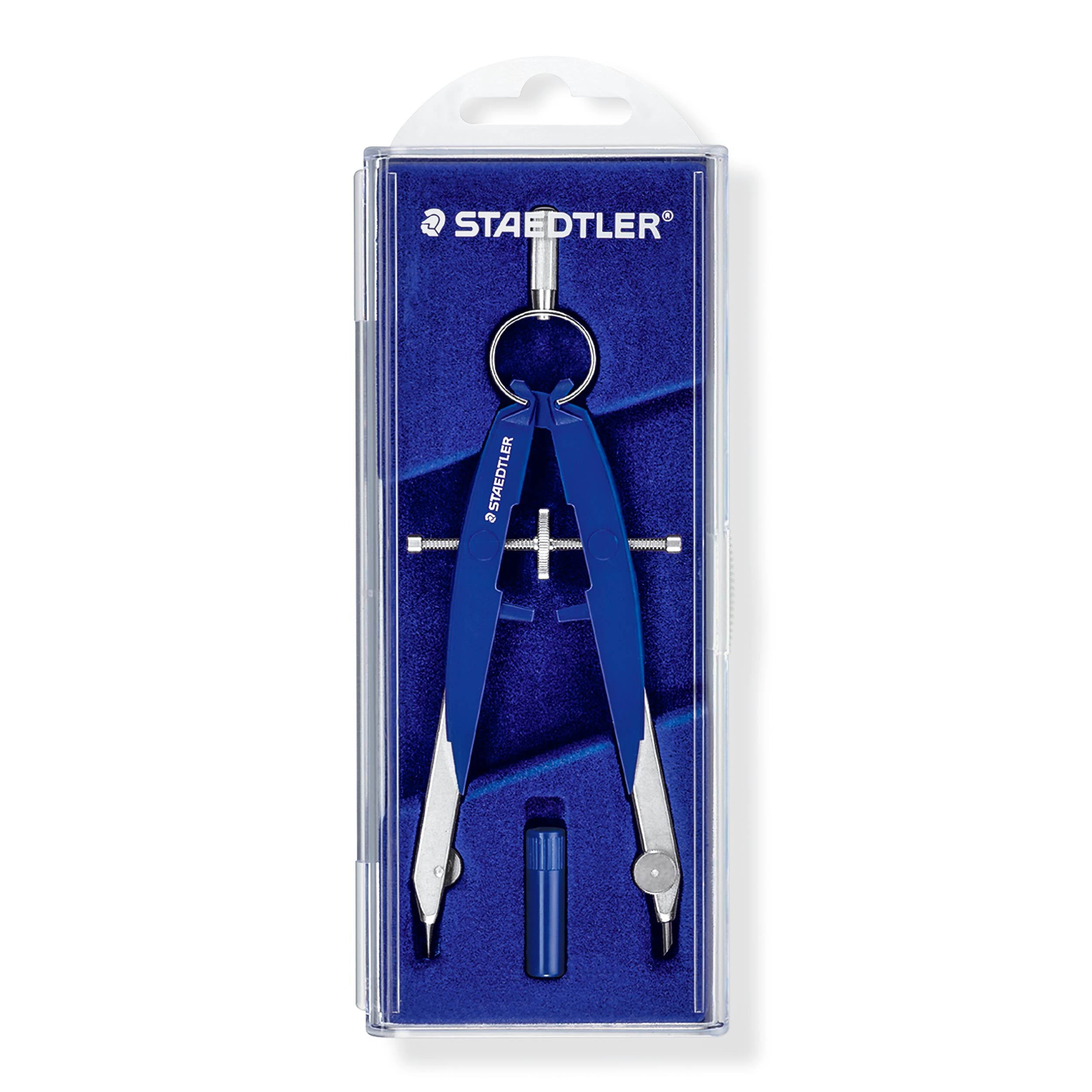 Staedtler Mars Comfort 556 00 - Compás, color azul-plata, caja estable ...