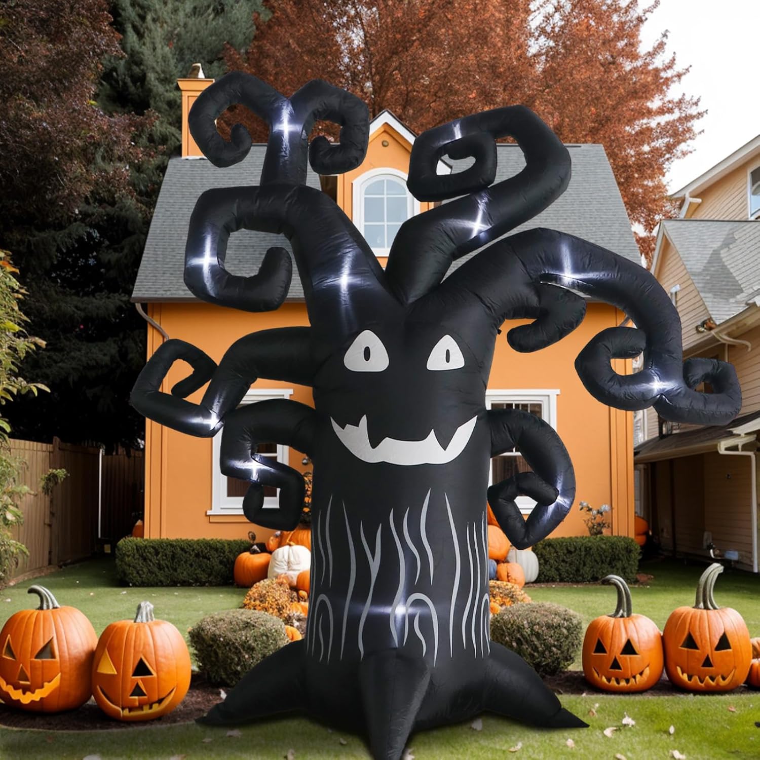 Amazon.com: OurWarm 8Ft Halloween Inflatables Outdoor Decorations ...