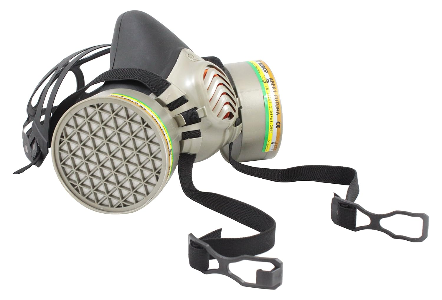 Medop 911718 Rubber half mask, bayonet connection M : Amazon.co.uk: DIY ...