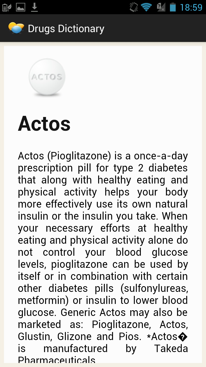 Drugs Dictionary - App on Amazon Appstore