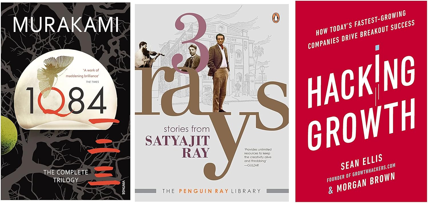 Three Rays: Stories from Satyajit Ray & 1Q84: Books 1, 2 & 3: The ...