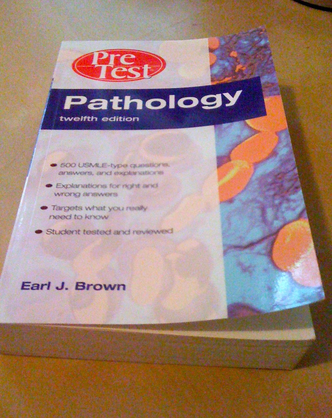 Pathology PreTest Self-Assessment and Review 12/e (PreTest Basic ...