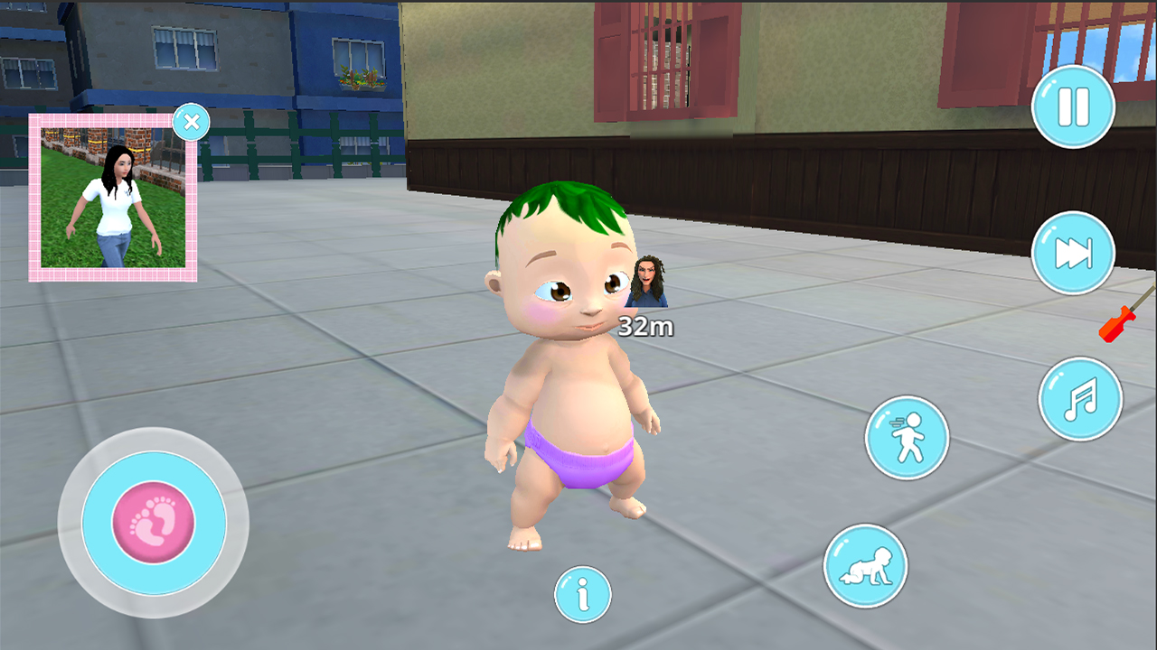 Who's your Virtual Baby Simulator Daddy Fun Life Game | Naughty Baby ...