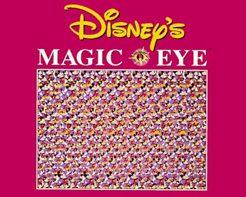 Amazon.com: Disney's Magic Eye : 3D Illusions: 9780836270204: N. E ...