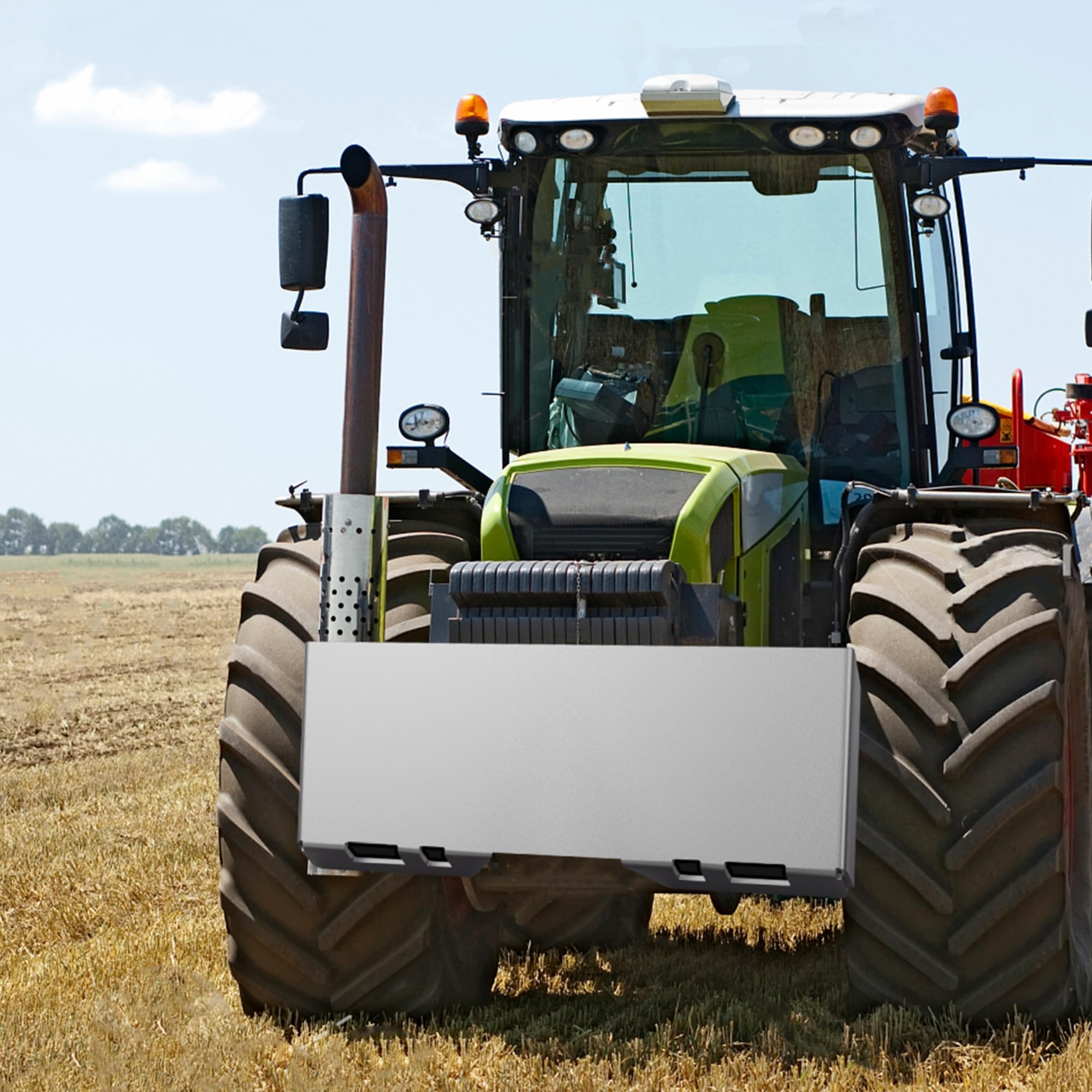 Snapklik.com : COZONY 3/8" Skid Steer Mount Plate, Universal Quick ...