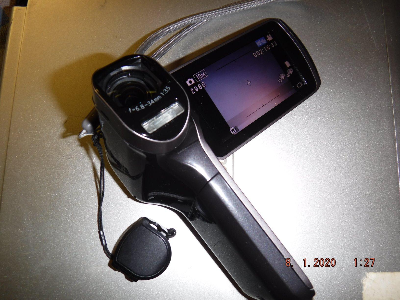 Panasonic HX-DC2EB-H Full HD MP4 Vertical Camcorder - Gunmetal Grey ...