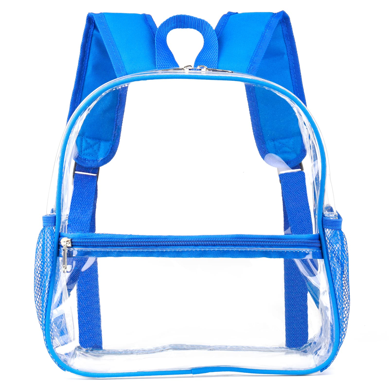 Snapklik.com : Keepcross Blue 12x6x12 Clear Backpack For Stadium Events