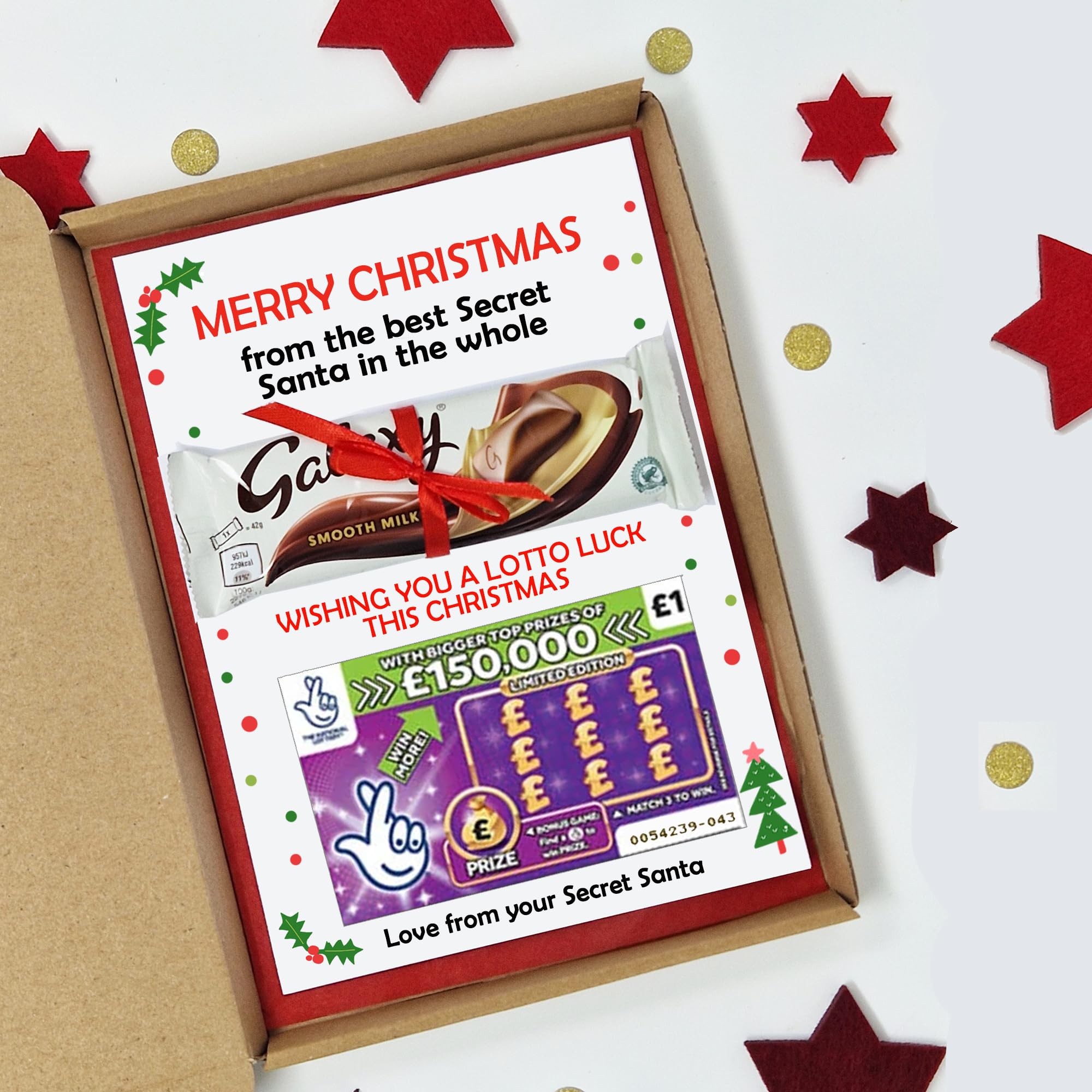 Sweet & Lucky: The Perfect Secret Santa Gift Box. A Unique thoughtful ...