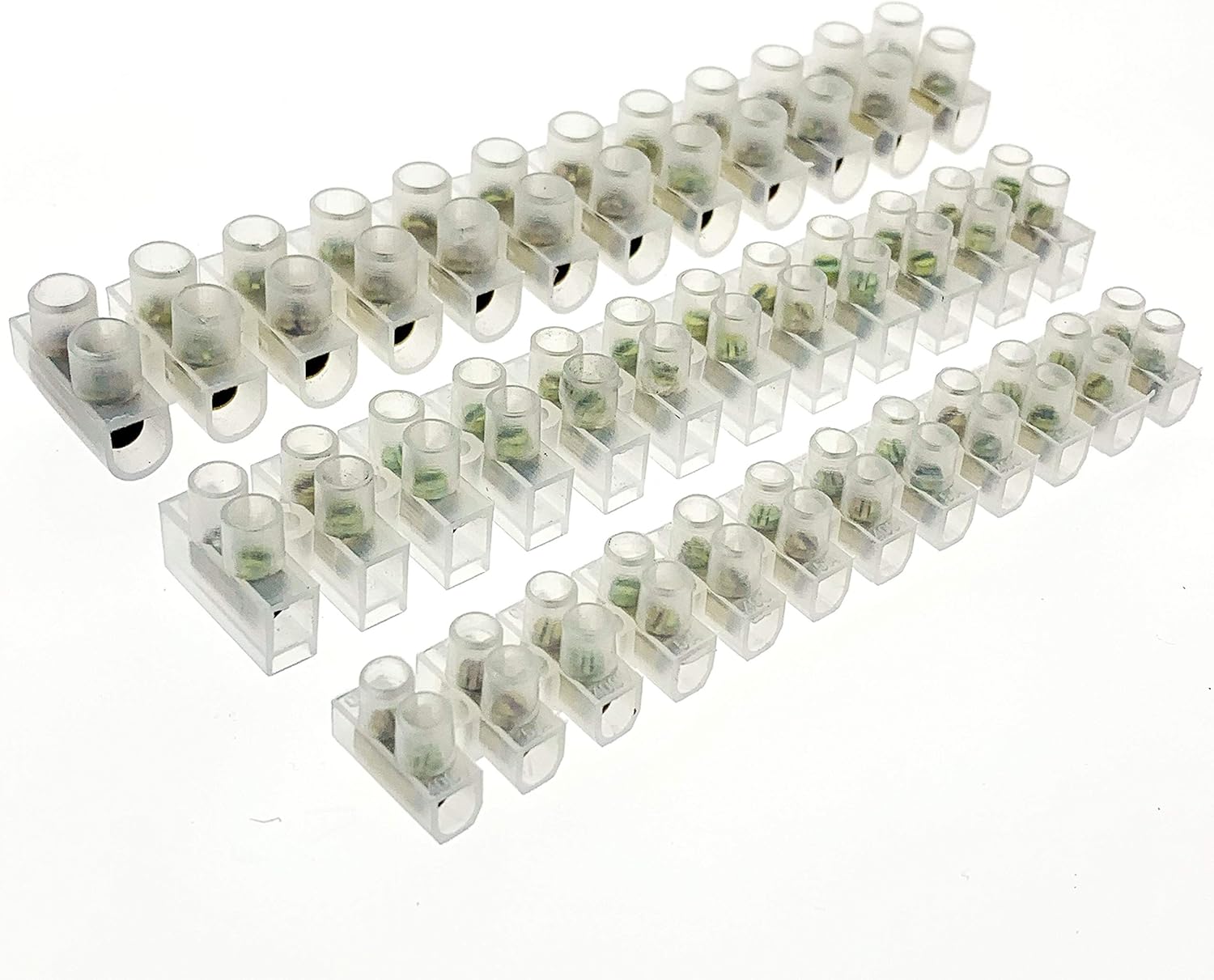 Amazon.com: Terminal Blocks, PUSU Dual Row Terminal Strips, Eurostyle ...