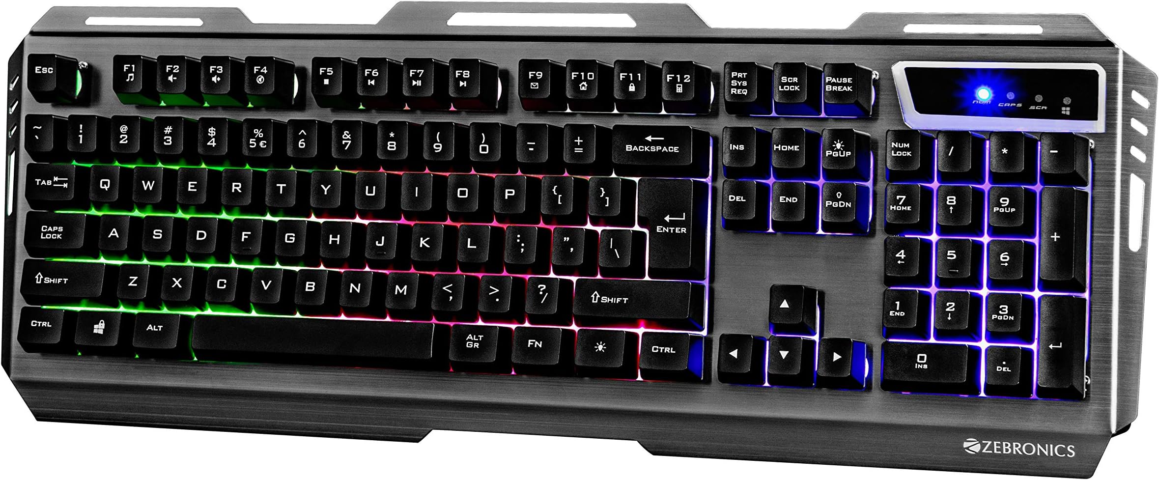 Amazon.in: Buy ZEBRONICS K20, Wired Keyboard, 104 Keys, 1.2m Cable ...