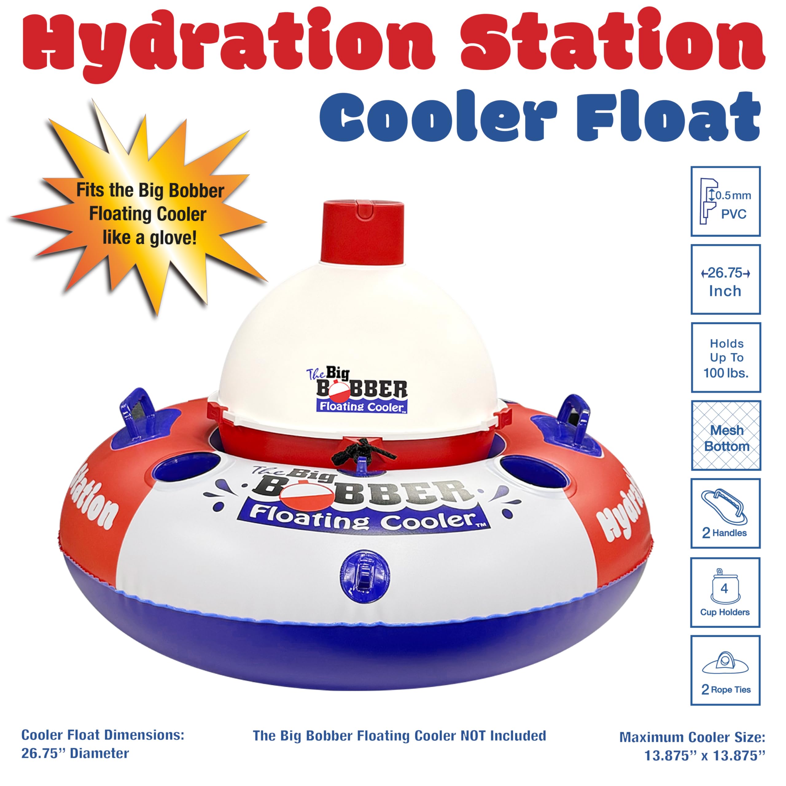 Snapklik.com : AccuSharp Hydration Station Inflatable Cooler Float ...