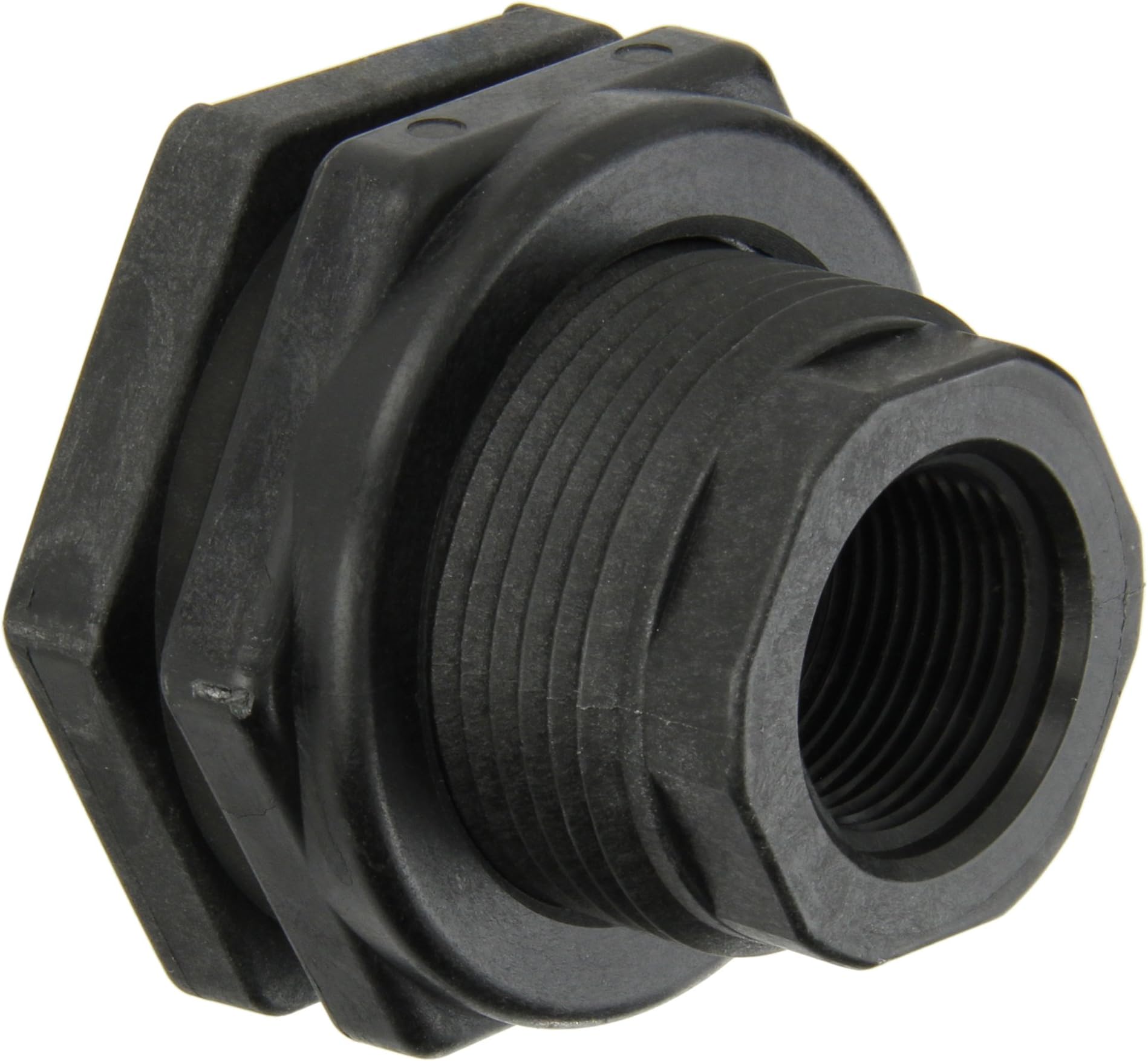 Amazon.com: stainless 1" FPT Bulkhead Water Tank Connector with Male to ...