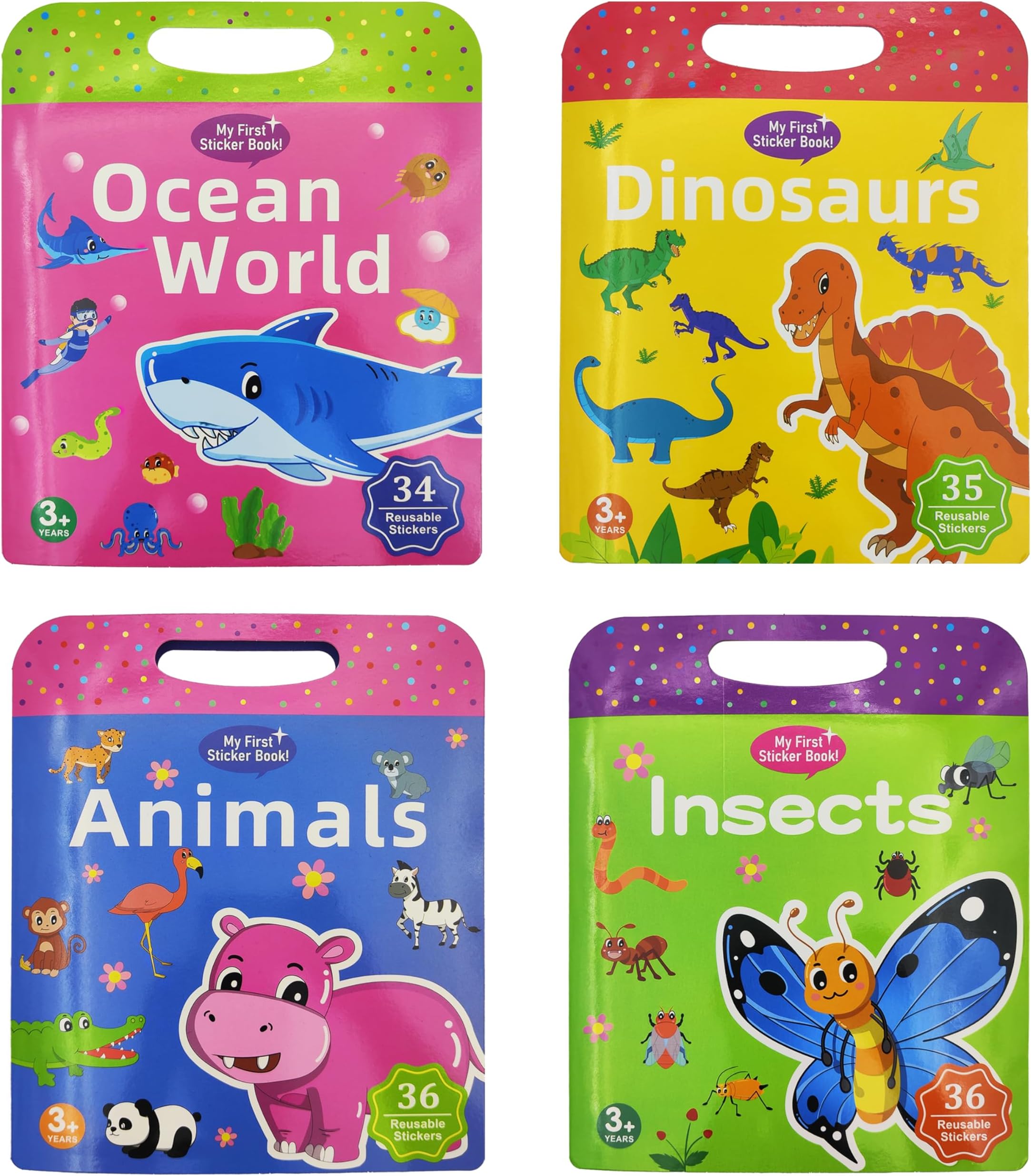 Amazon.com: Halloween Stickers, Halloween Reusable Sticker Book for ...