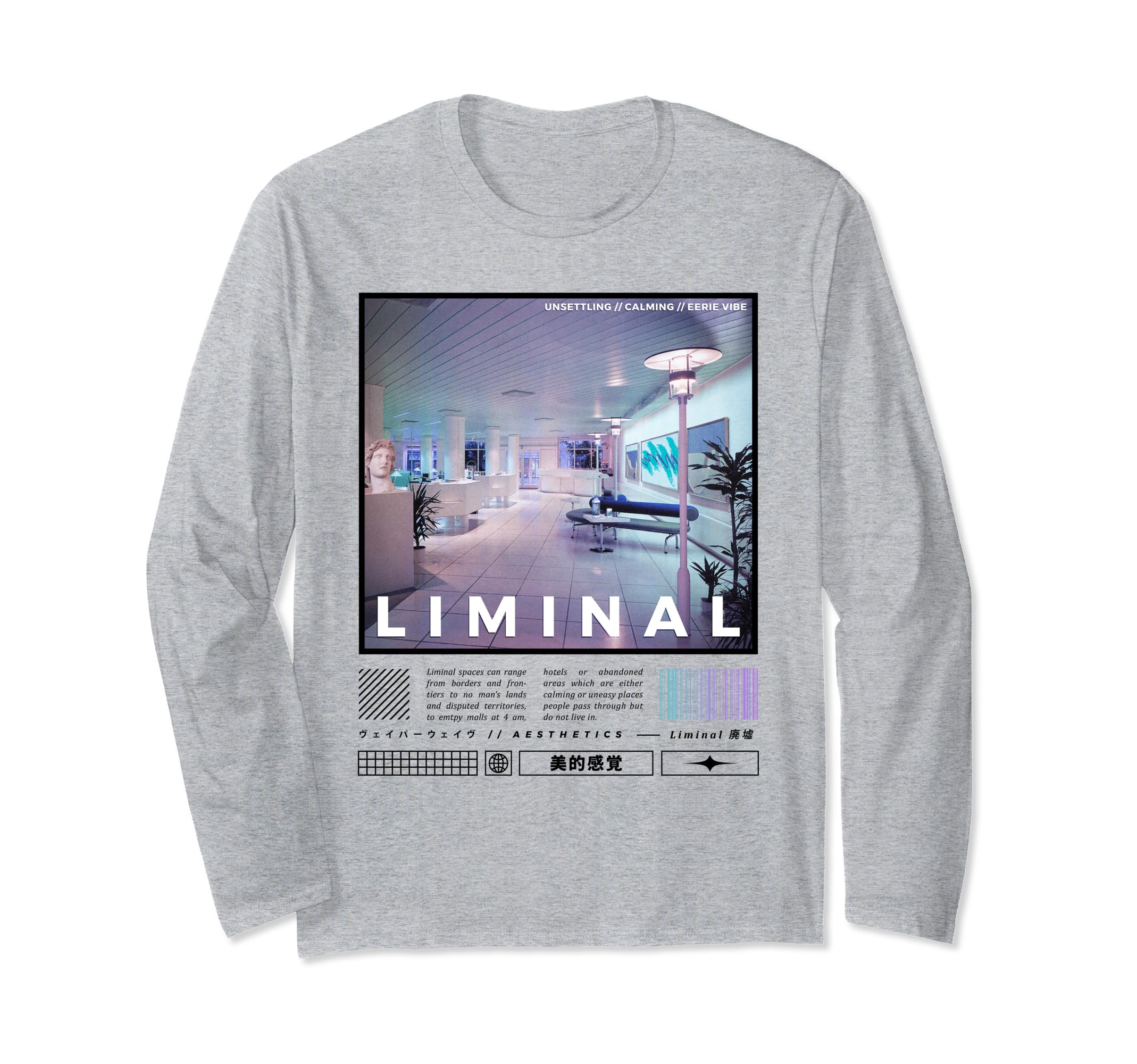 Amazon.com: Liminal Spaces Retro Internet 80s & 90s Aesthetic Vaporwave ...