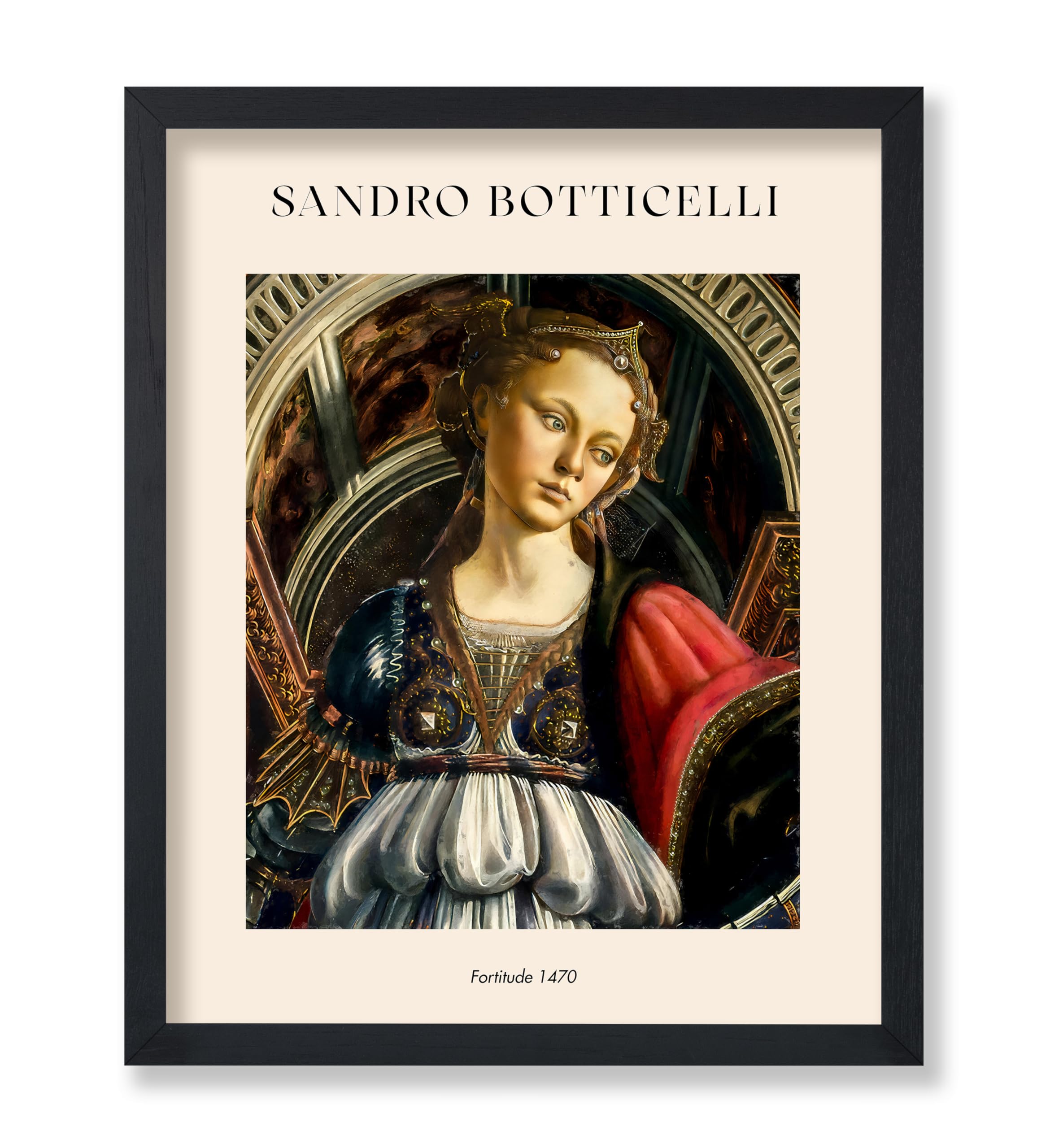 Amazon.com: Poster Master Sandro Botticelli Poster - Fortitude Print ...