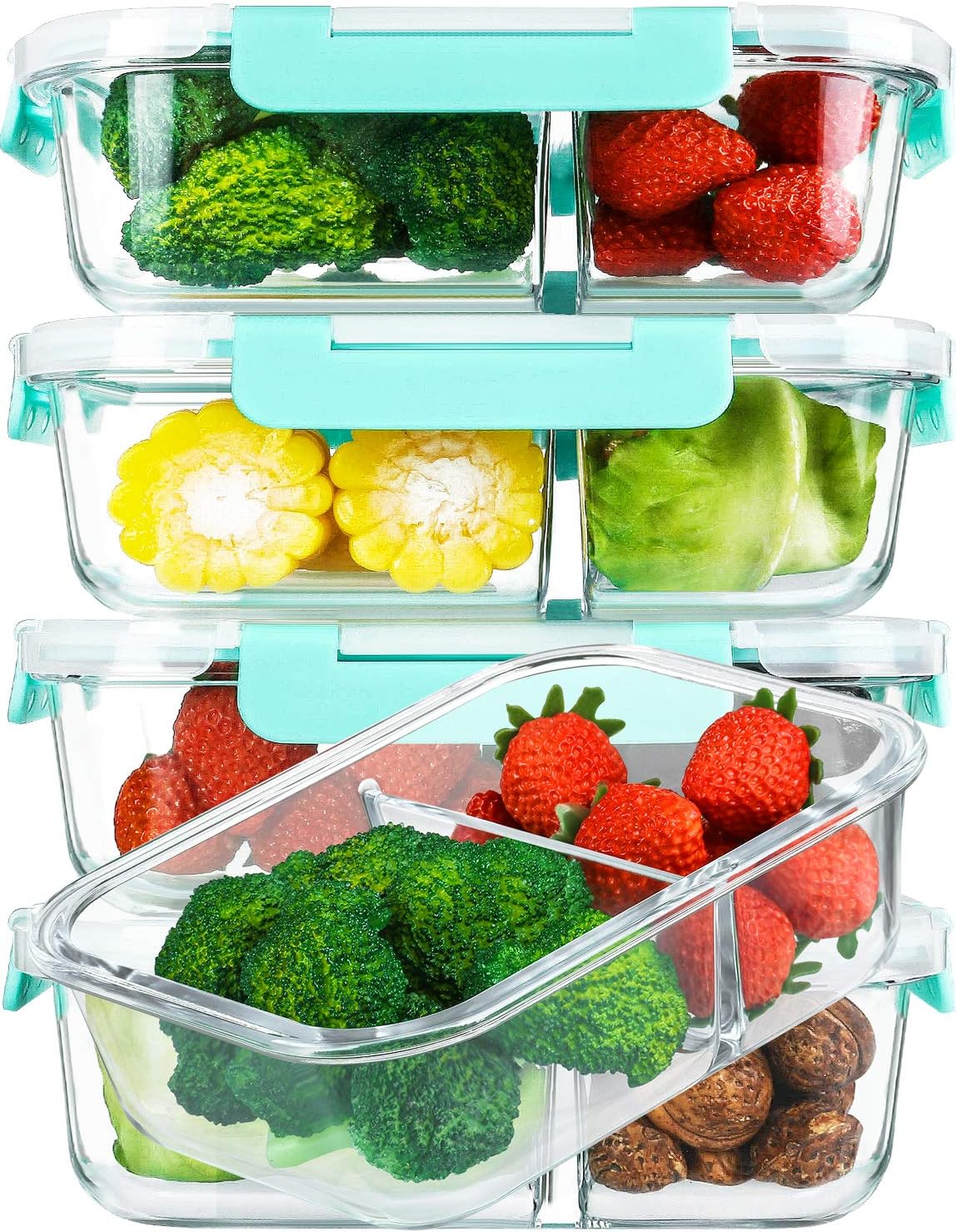 Amazon.com: Glasslock Food-Storage Container with Locking Lids and ...