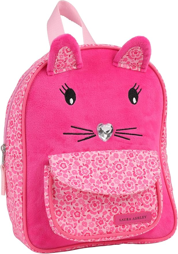Amazon.com | Laura Ashley Girls' Mini Backpack, Pink | Kids' Backpacks