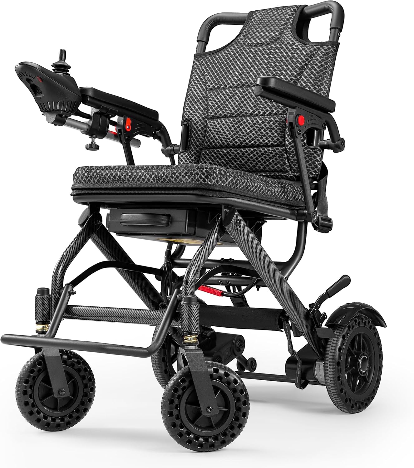 Amazon.com: VERPAL Electric Wheelchair, Lightweight 36.3 lbs, Foldable ...