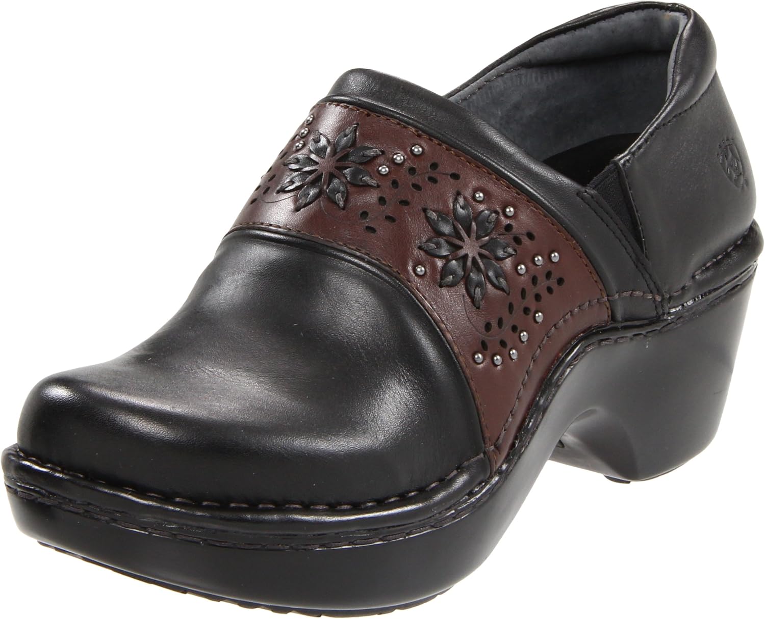 Amazon.com | Ariat Women's Bella Clog,Black,10 M US | Mules & Clogs