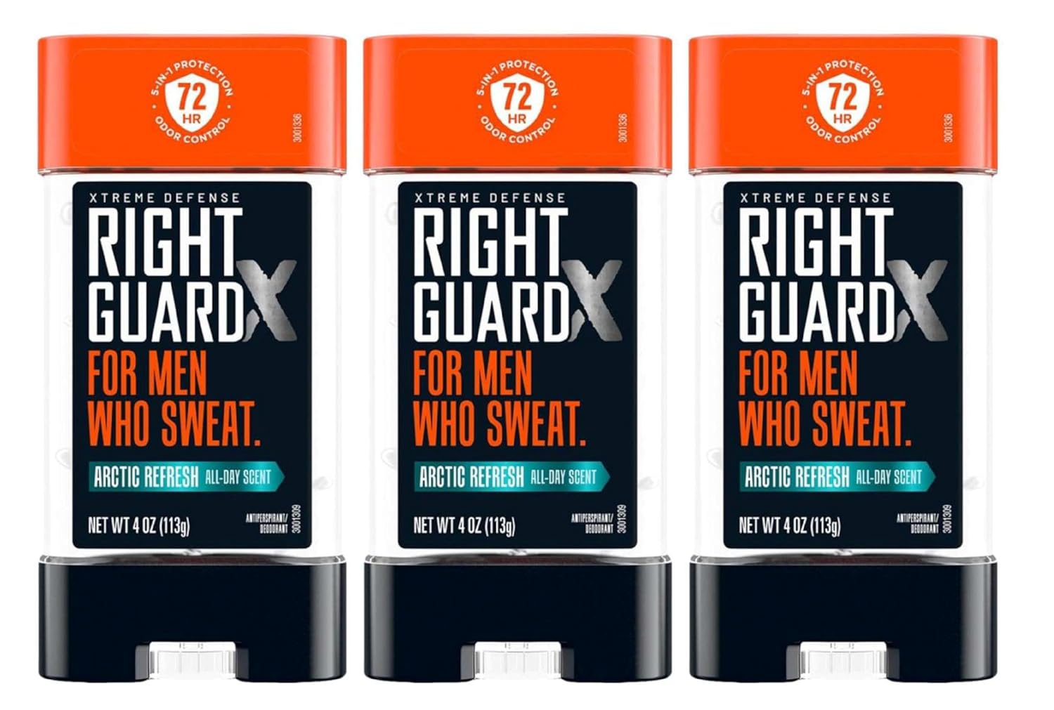 Amazon.com: Right Guard Xtreme Defense Arctic Refresh Gel 4 Ounce Men ...