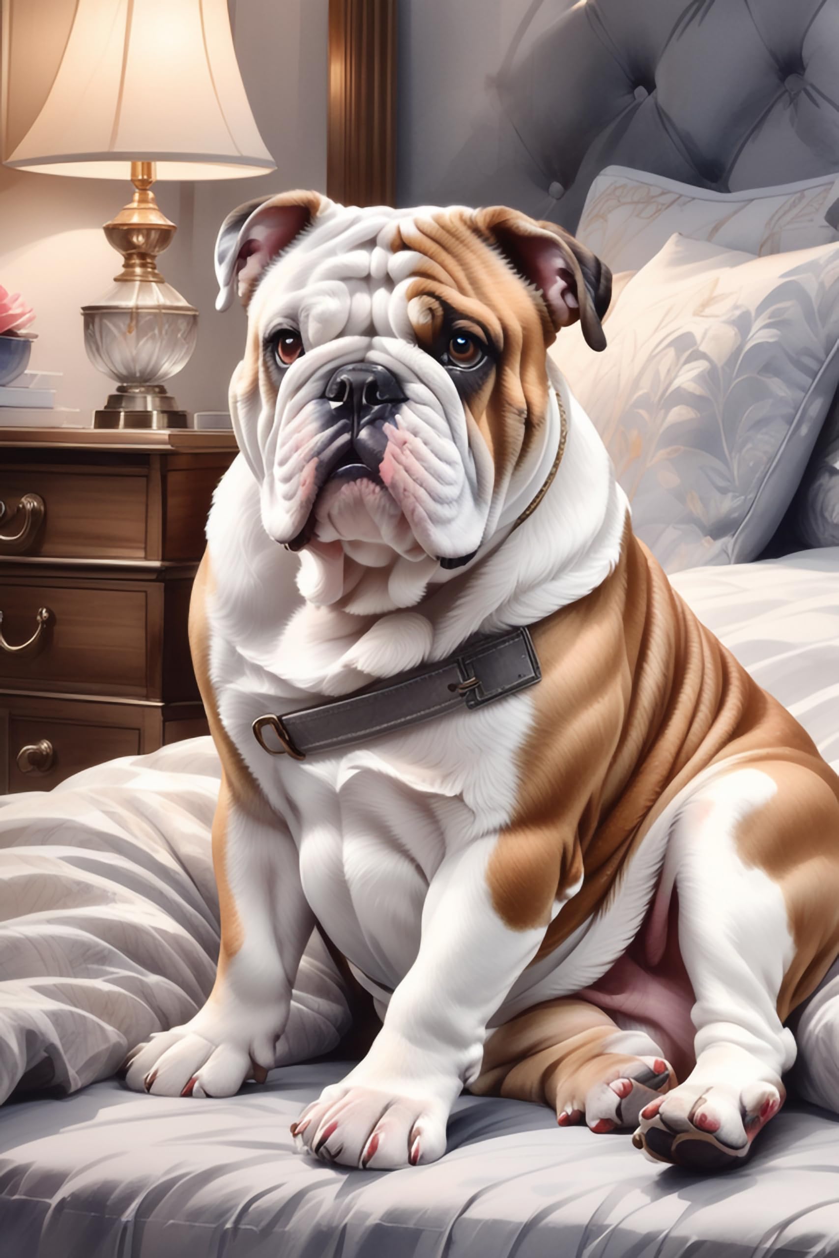 Amazon.com: Directo Diamond Painting Kits for Adults，English Bulldog ...