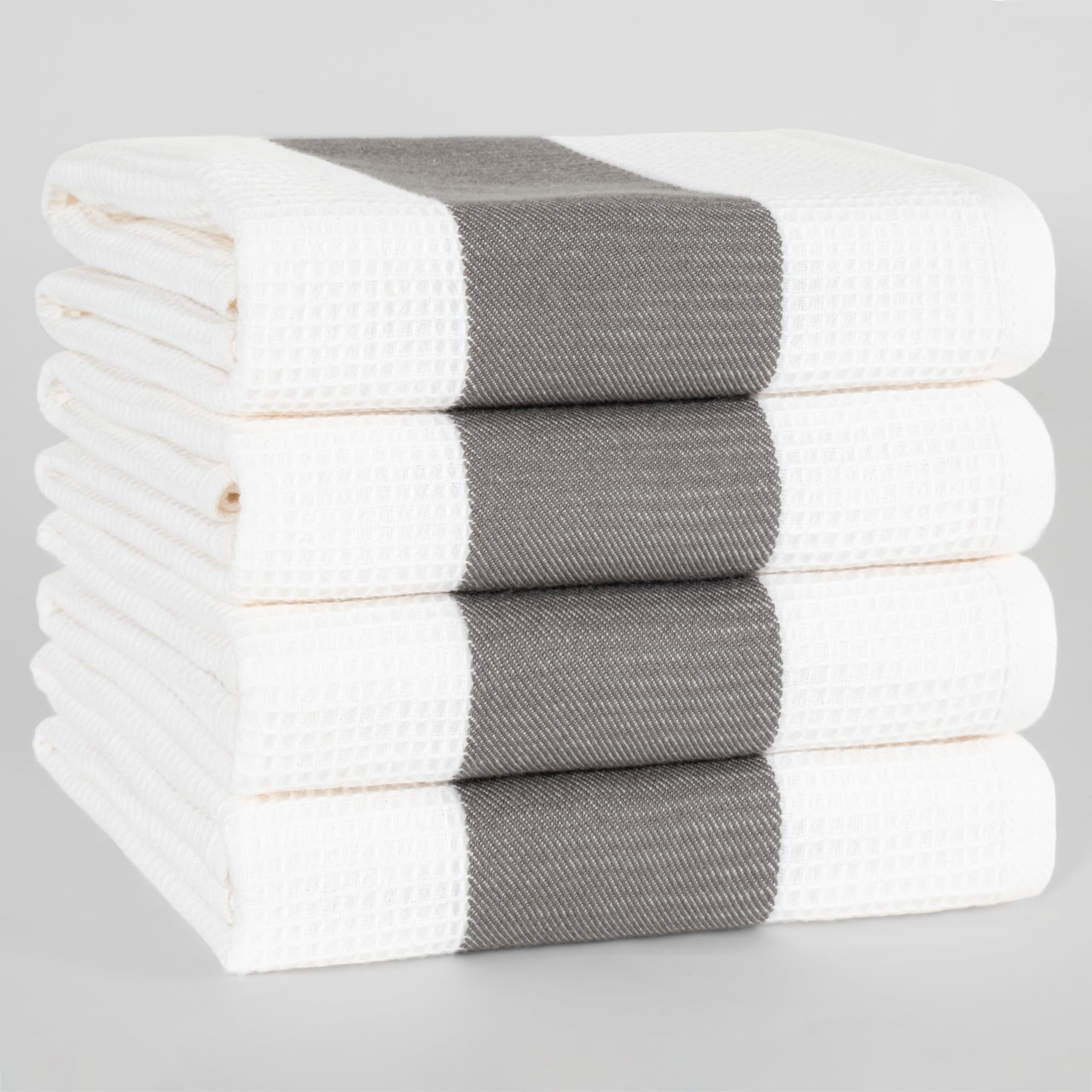 Amazon.com: American Soft Linen Dish Towels, 100% Cotton Dish Cloths ...