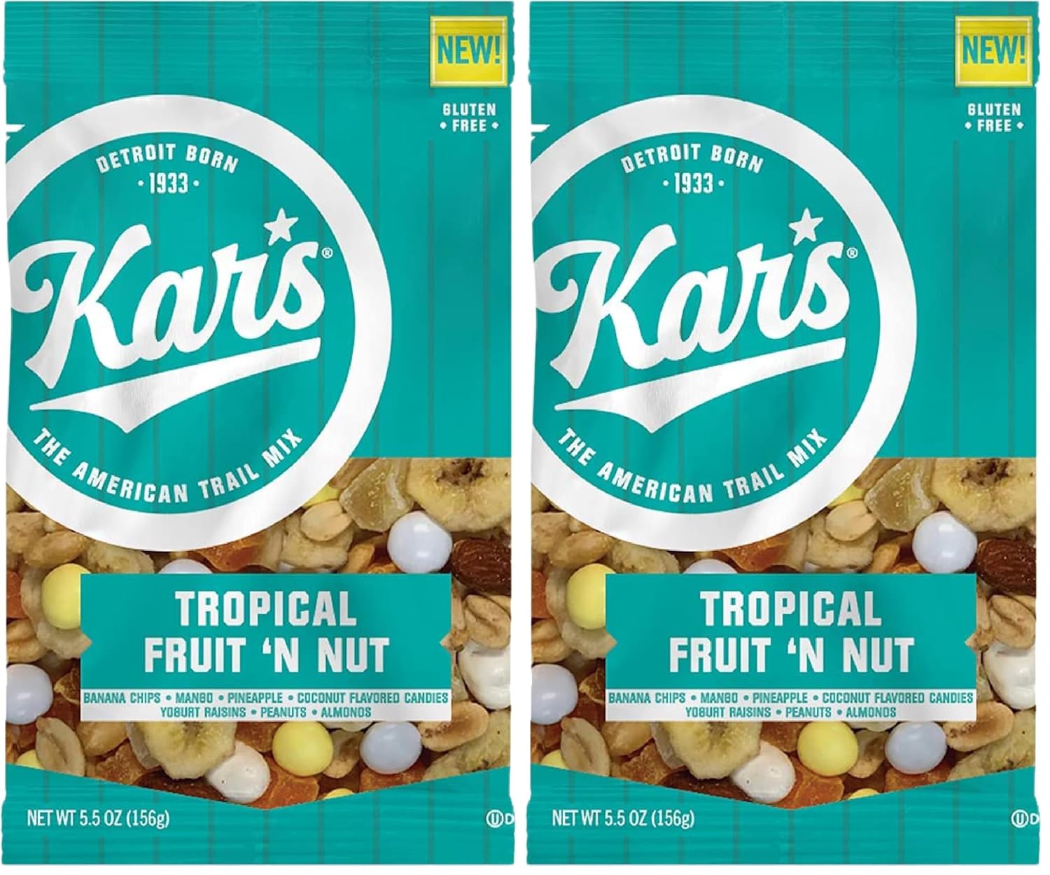 Amazon.com: Kar’s Nuts Tropical Fruit ‘N Nut Trail Mix, 28 oz ...