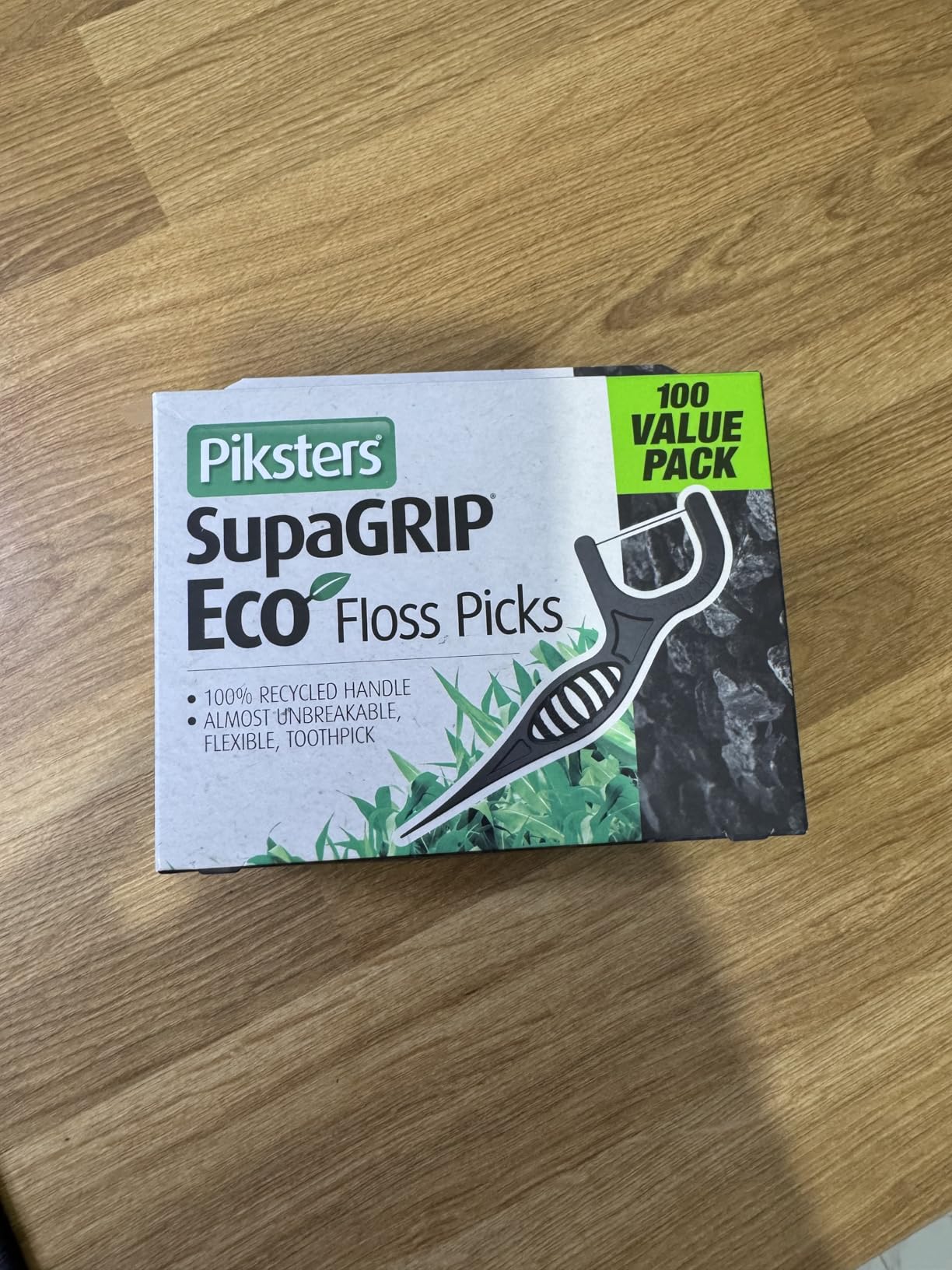 Piksters SupaGRIP Eco Floss Picks (Pack of 100) : Amazon.com.au: Health ...