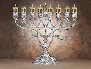 Amazon.com: Studio Silversmiths Med Menorah Scroll : Home & Kitchen