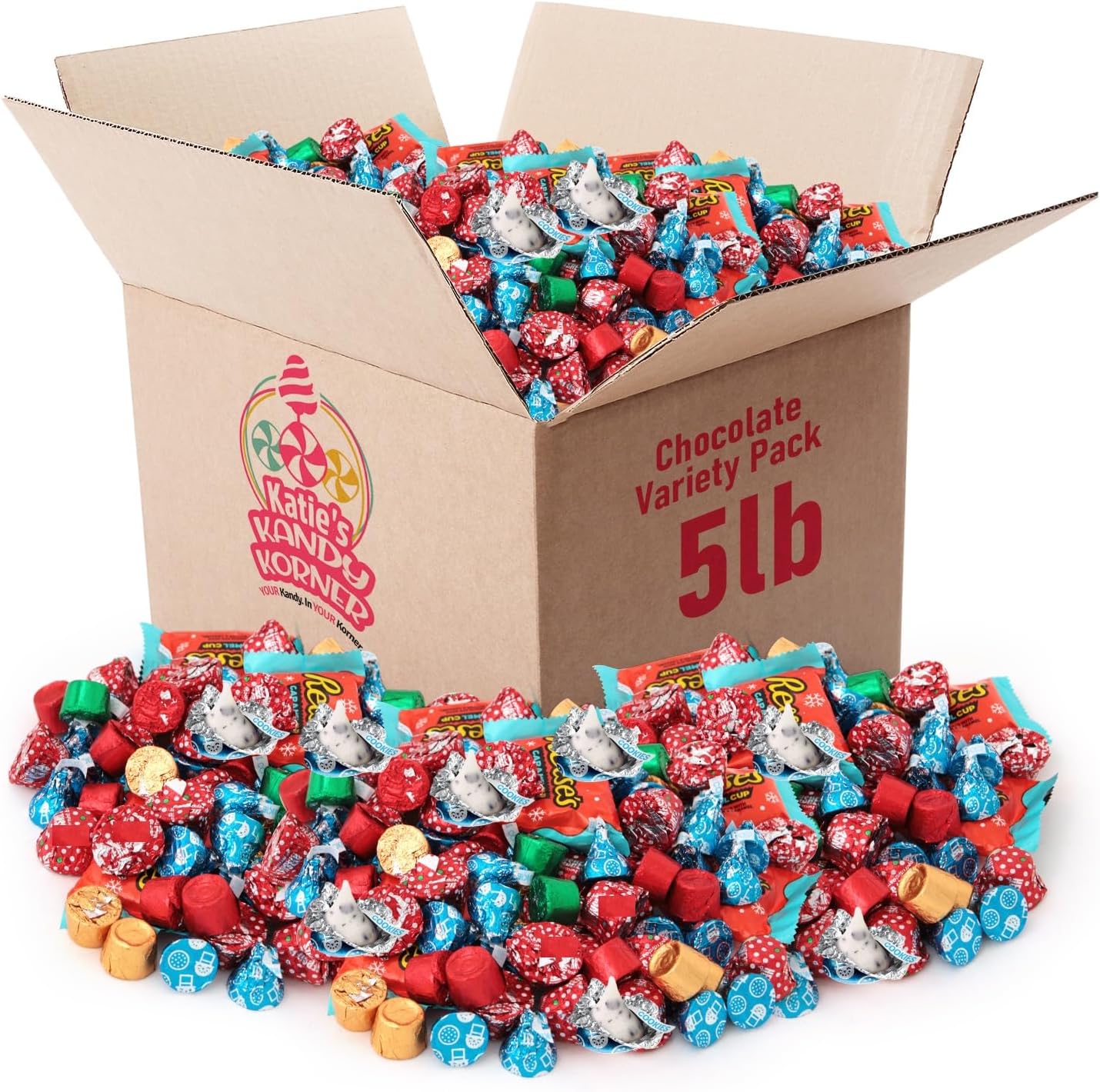 Amazon.com: Chocolate Candy Variety Pack Bulk 5lb – Individually ...
