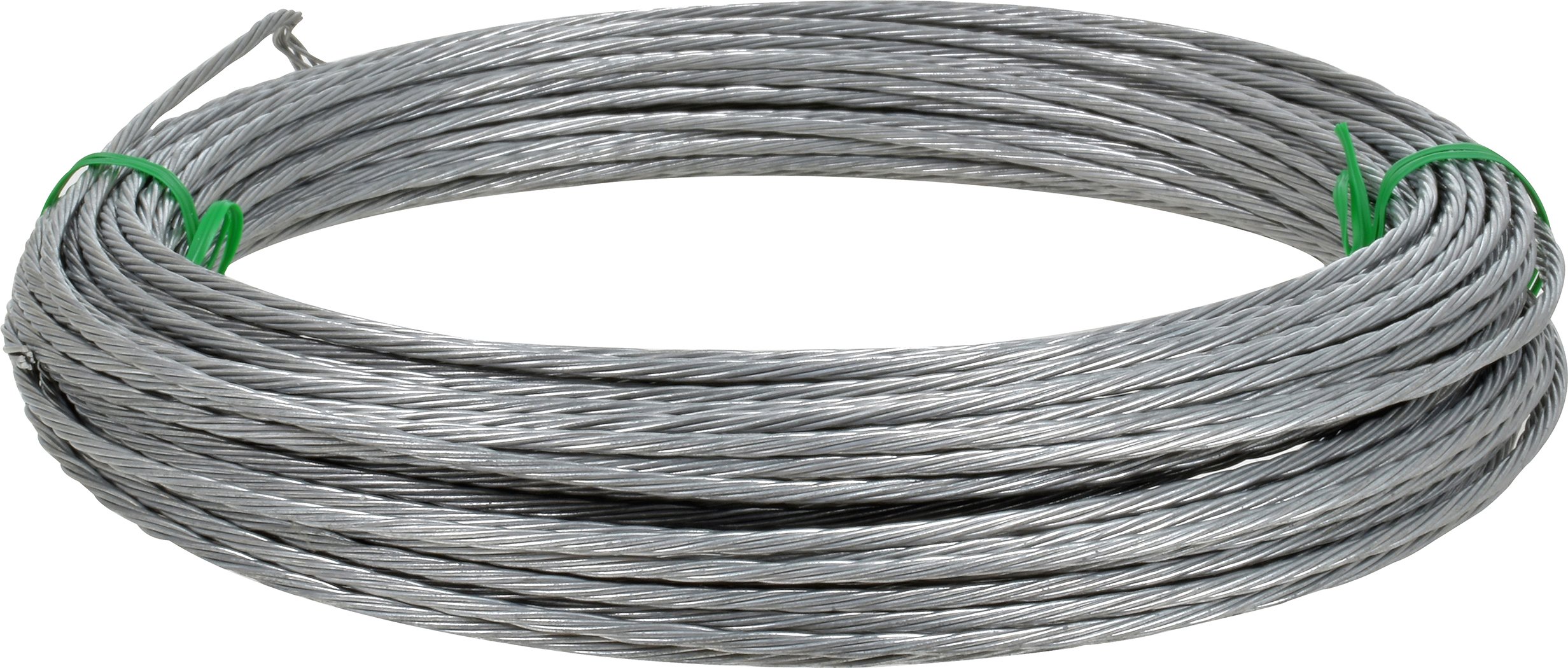 Hillman 122070 100' Stranded Wire, 20 x 100 inches, Silver - Electrical ...