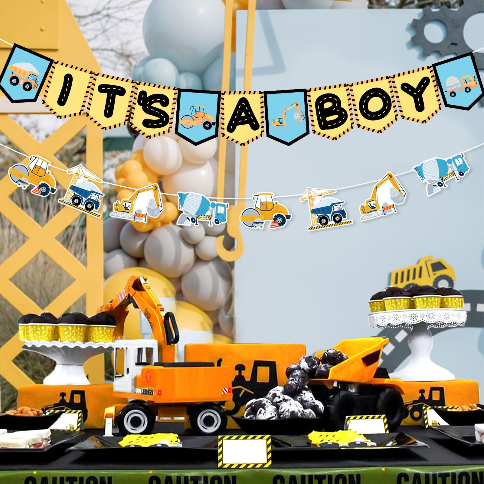 Construction Zone Baby Shower