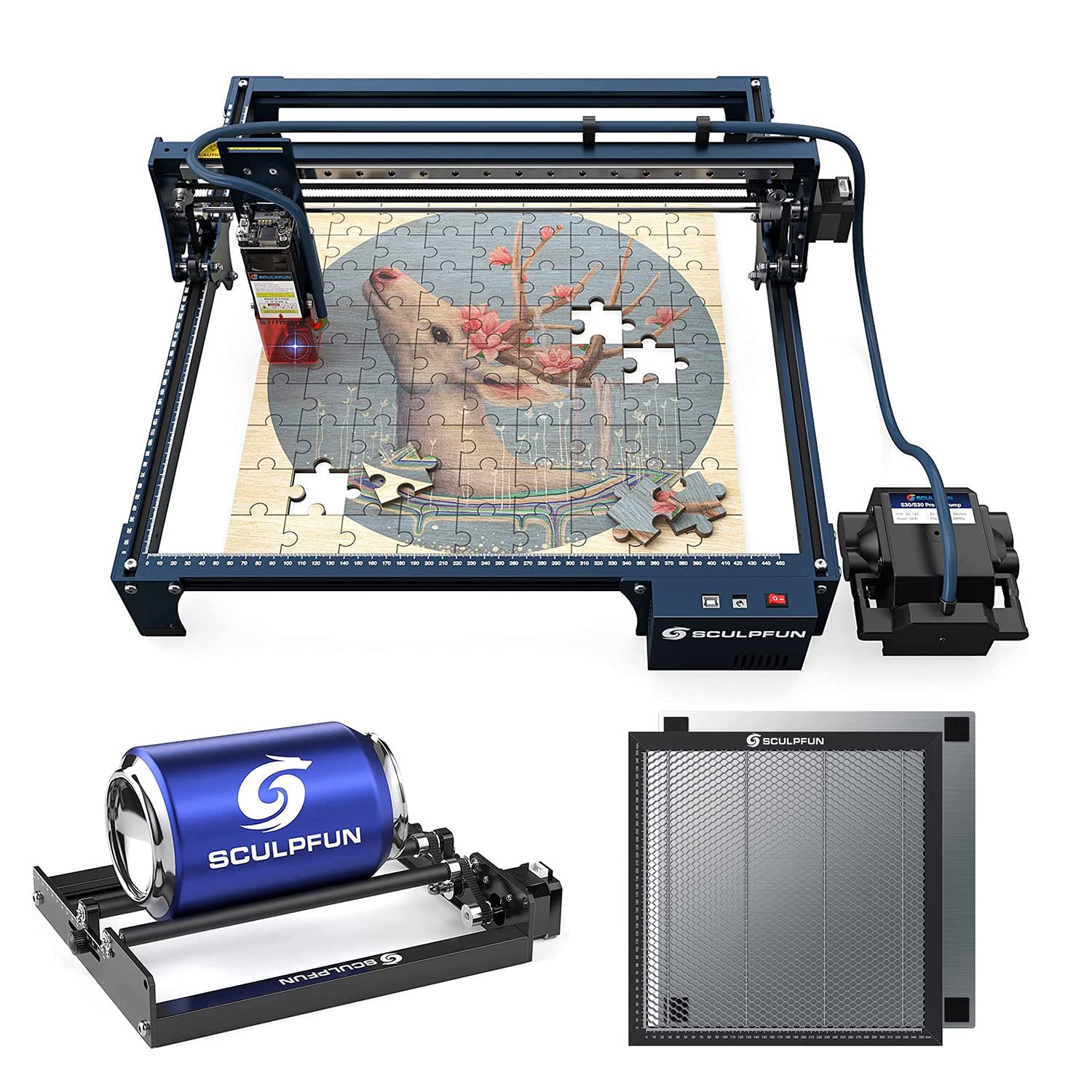 Buy SCULPFUN S30 Pro Max Laser Engraving 20W Optical Power with ...