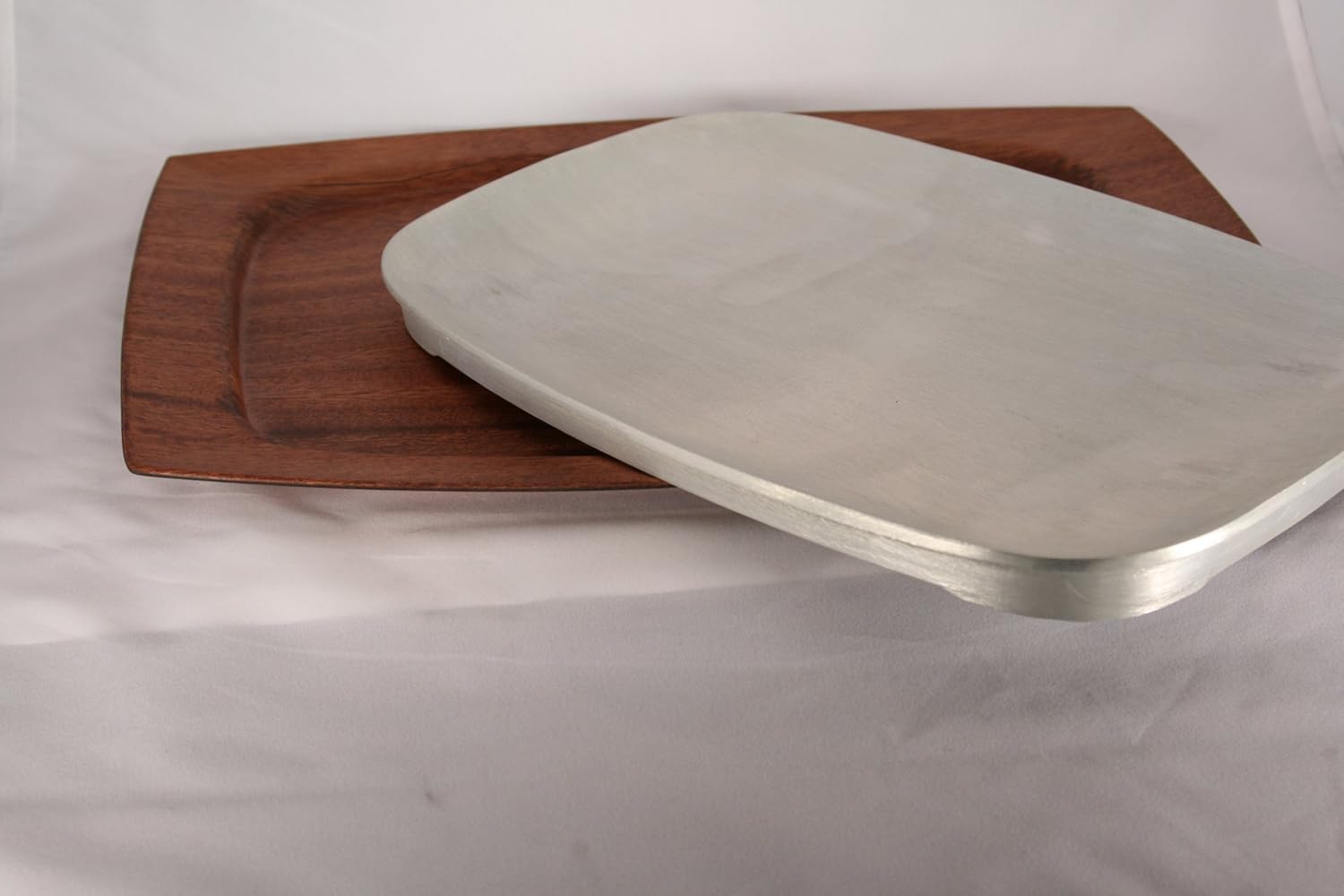 Amazon.com | Mahogany Sizzler Set - 8" x 12.5": Weavewood Steak Platter ...