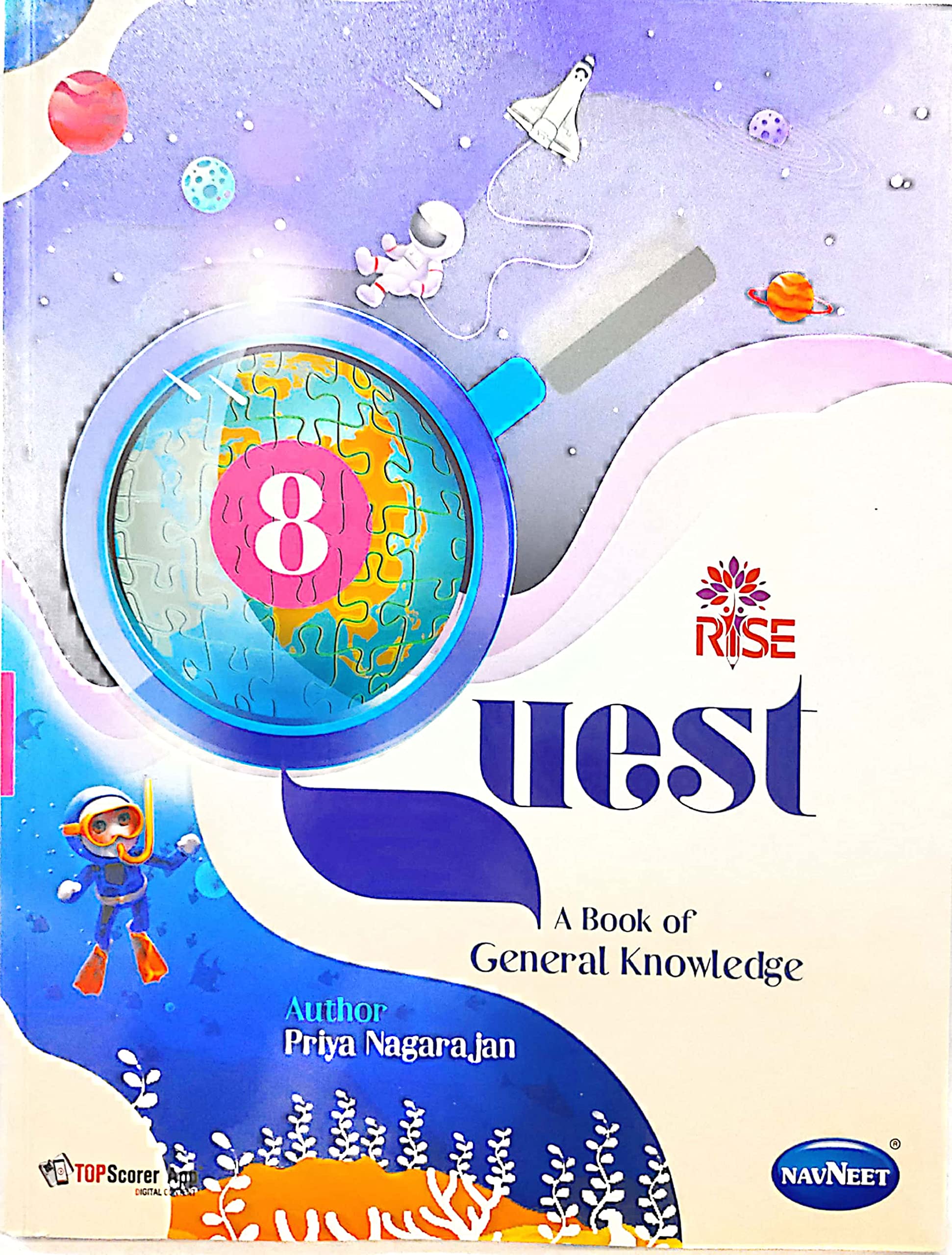 Navneet Rise uest A Book Of General Knowledge 8 : Amazon.in: Books