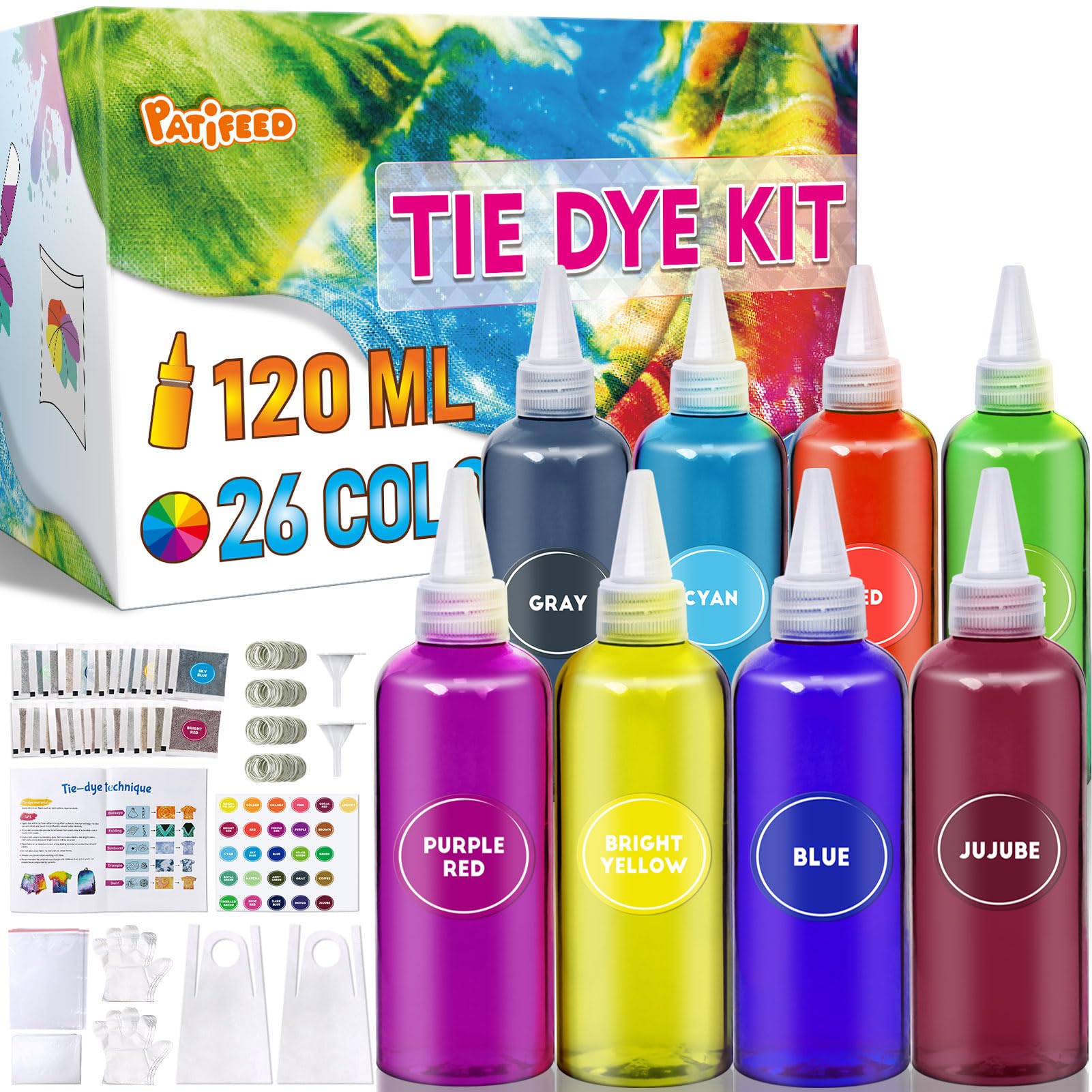 Tie Dye Bottles Tulip Tie Dye Kits 3 Bottle Rossdale