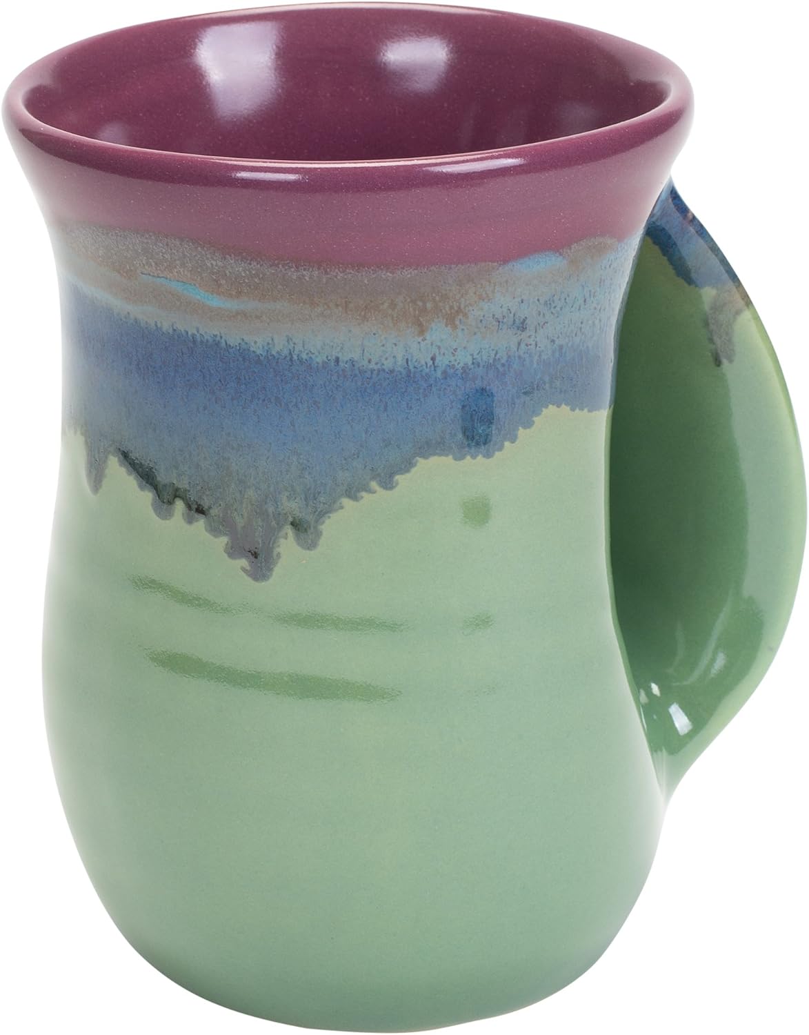 Amazon.com | Clay in Motion Hand Warmer Coffee Mug – Handmade Coffee ...