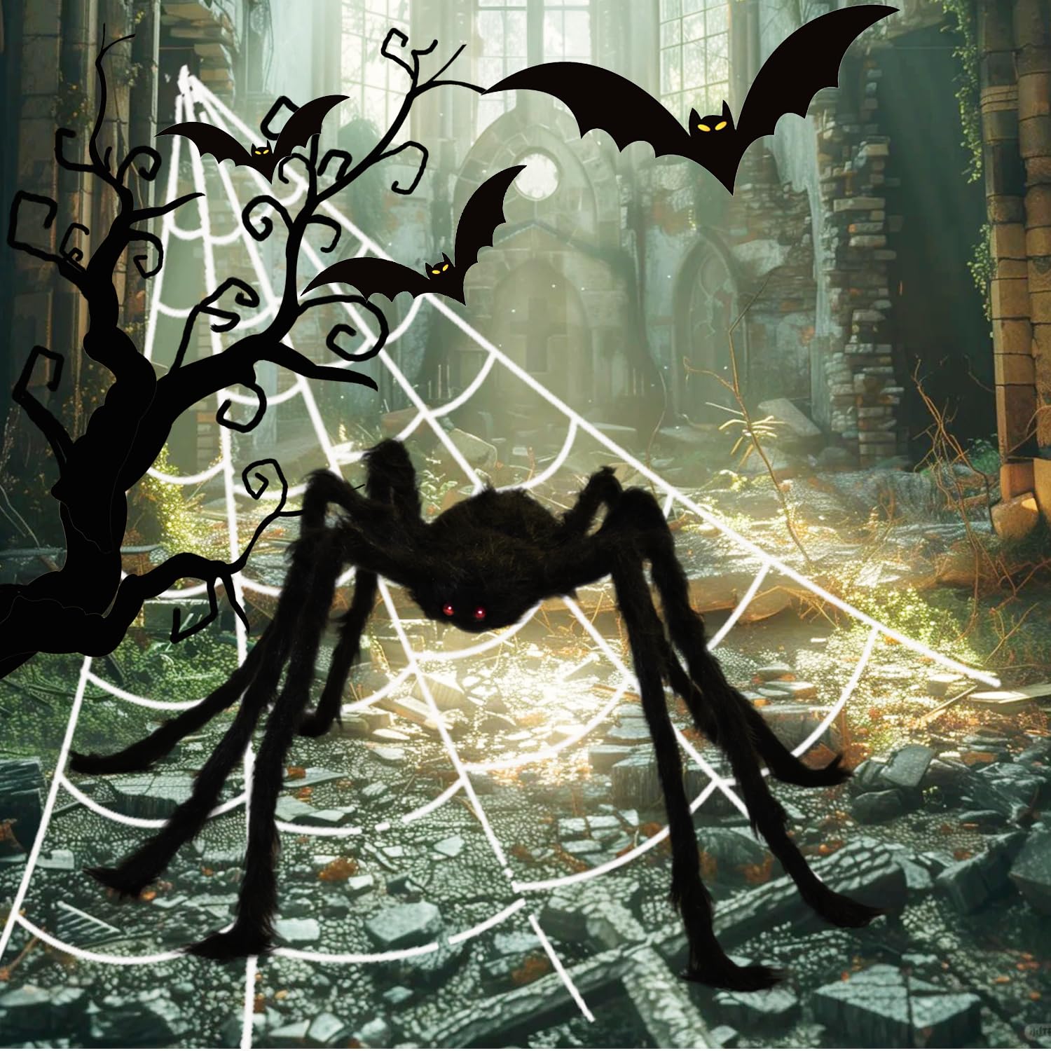 Spider Shadows For Hollween