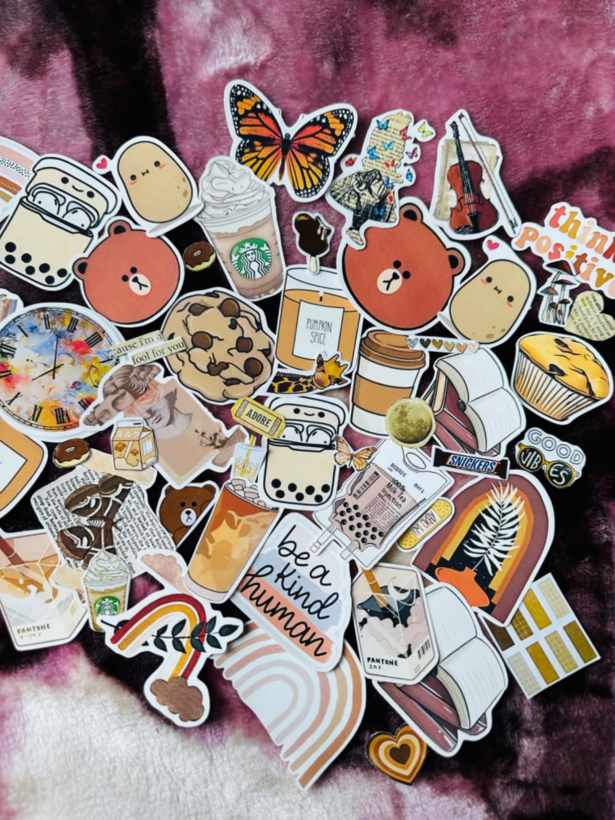 Titu Ki Baatein Aesthetic Sticker, VSCO Girls Stickers for Water Bottle ...